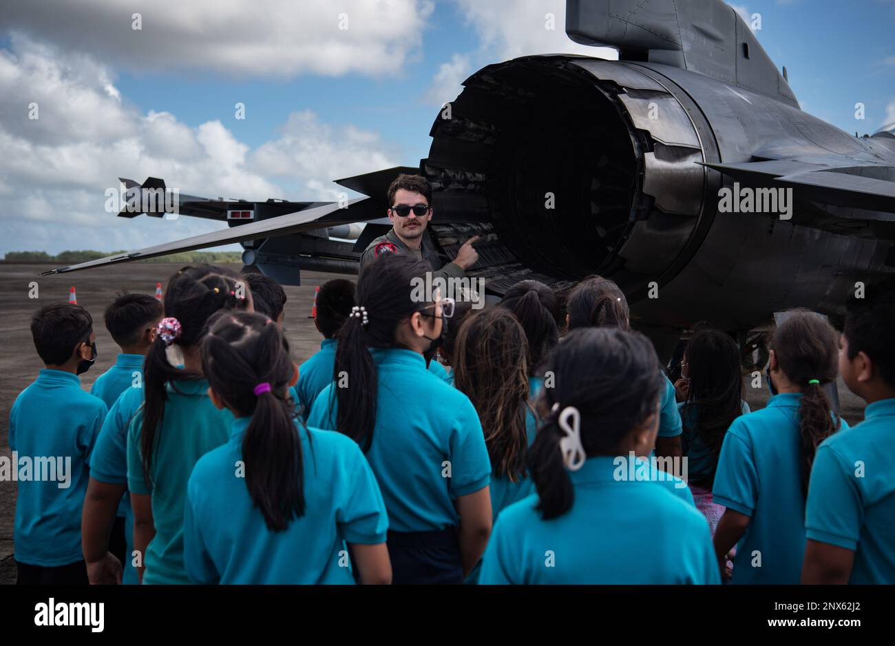 Le capitaine Jonathan « phase » Marshall, pilote du 13th Fighter ...