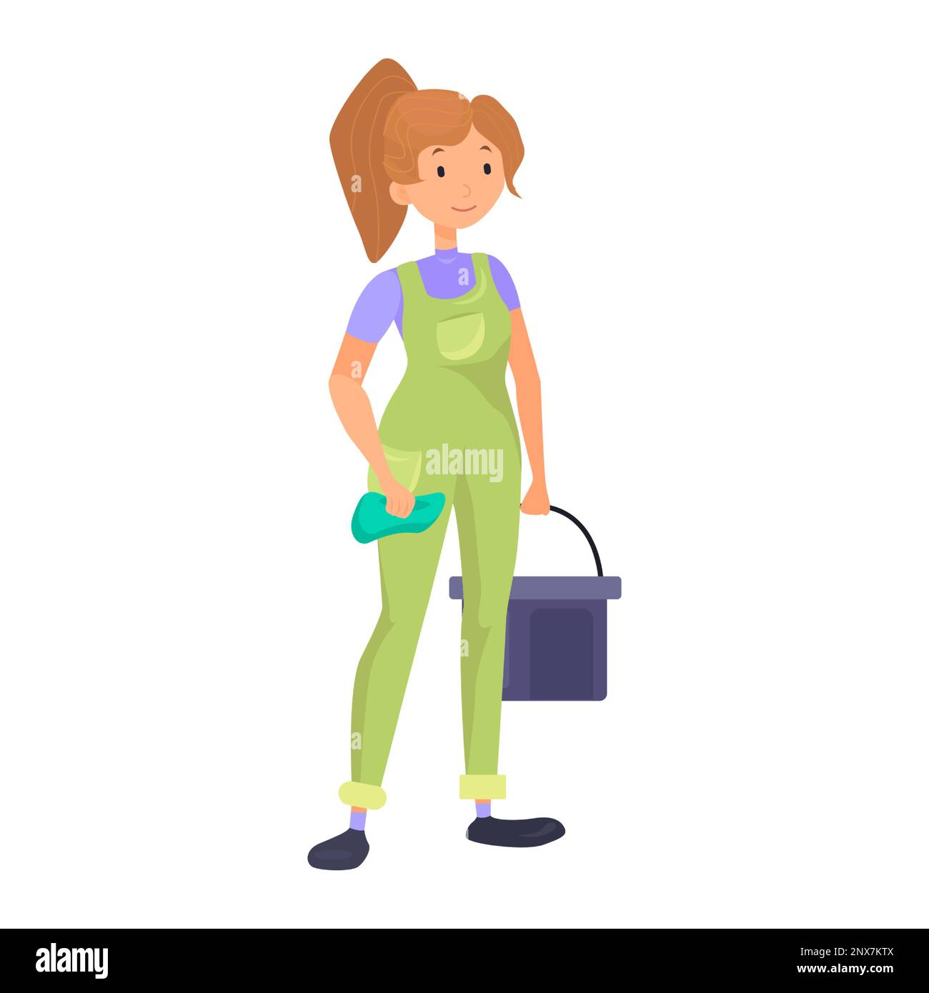 Pictogramme femme menage Banque de photographies et d’images à haute ...