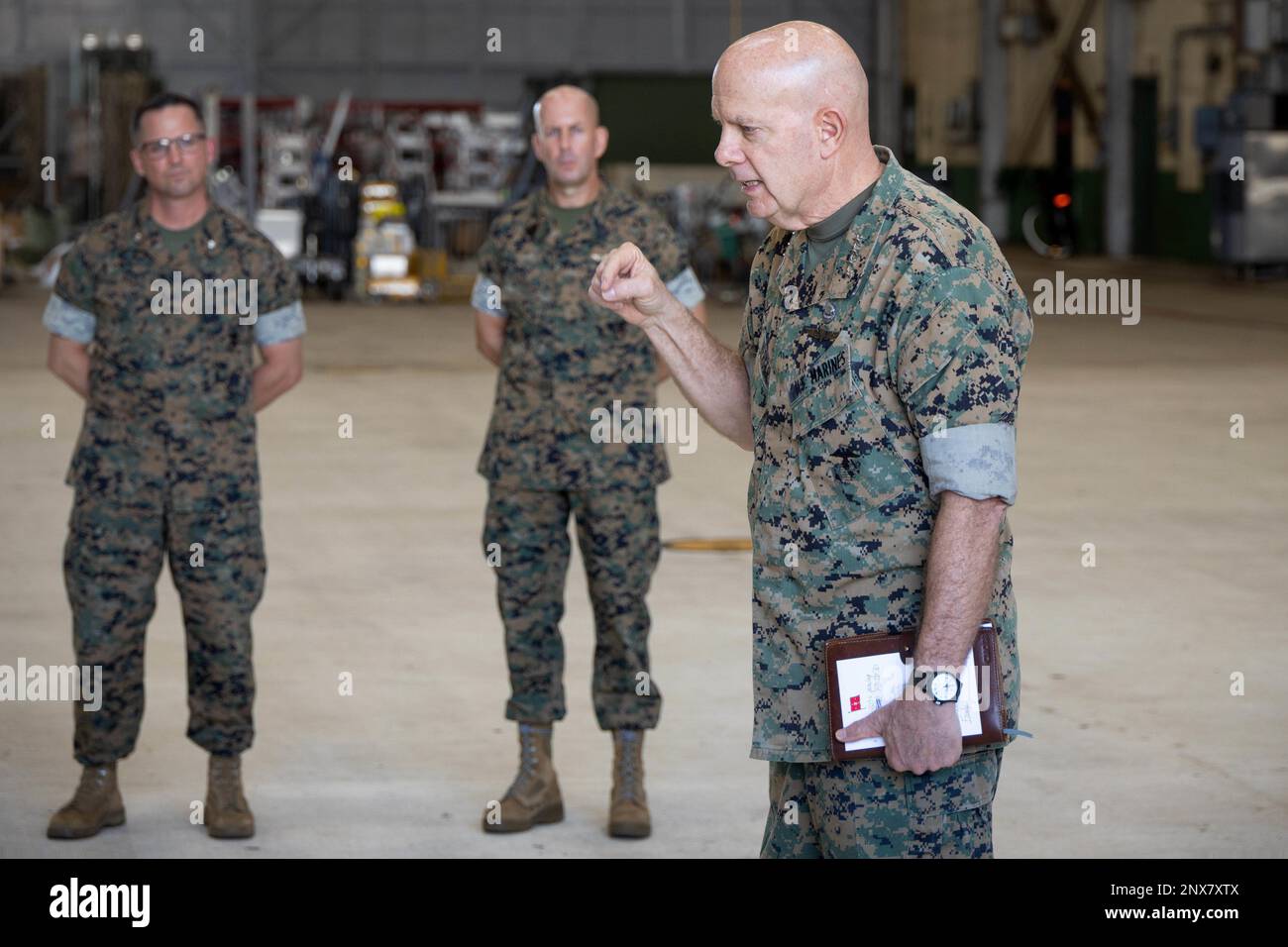 ÉTATS-UNIS Le général David H. Berger, commandant du corps des Marines ...