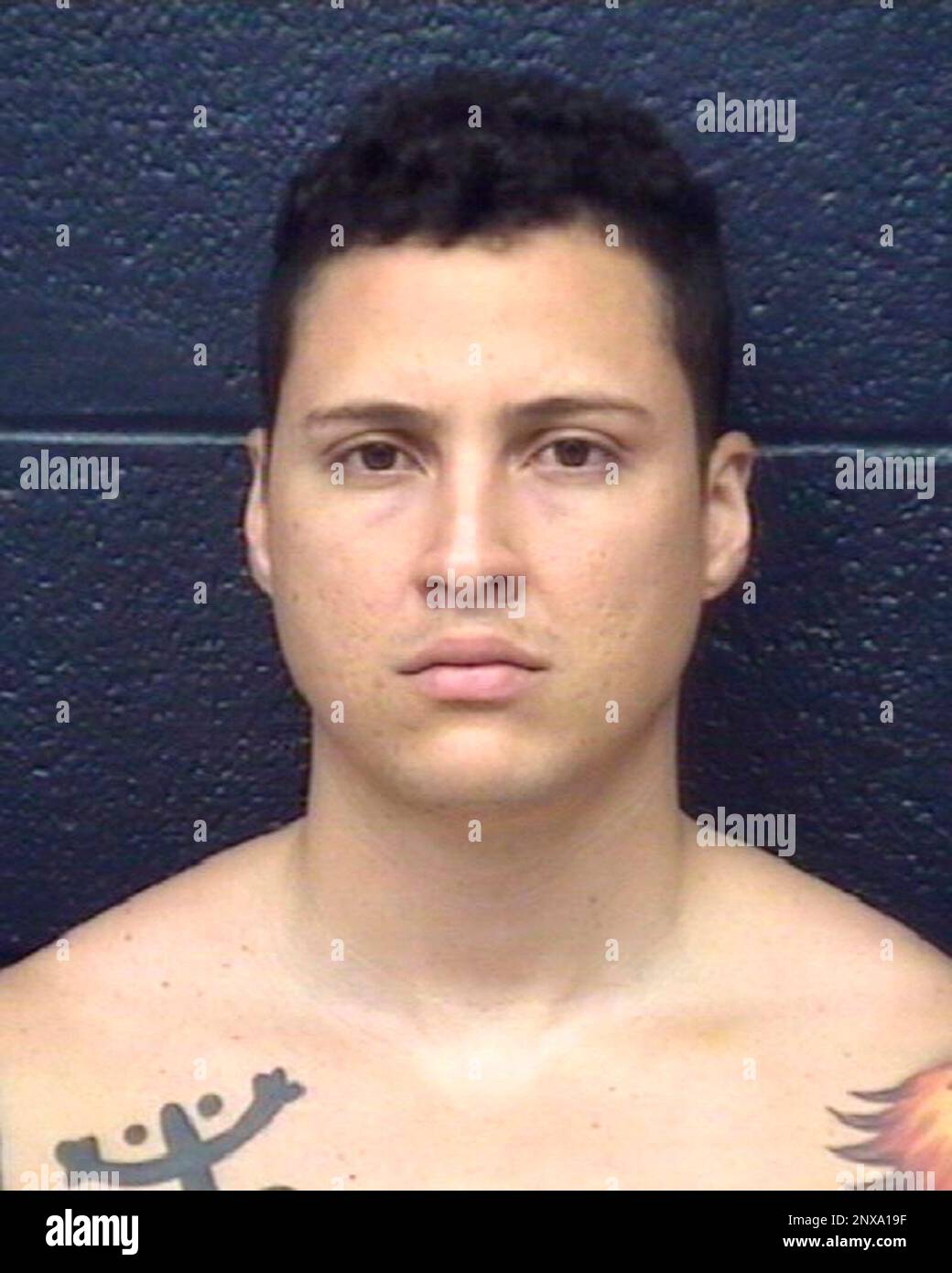 This undated photo provided by the Laredo Police Department shows ...