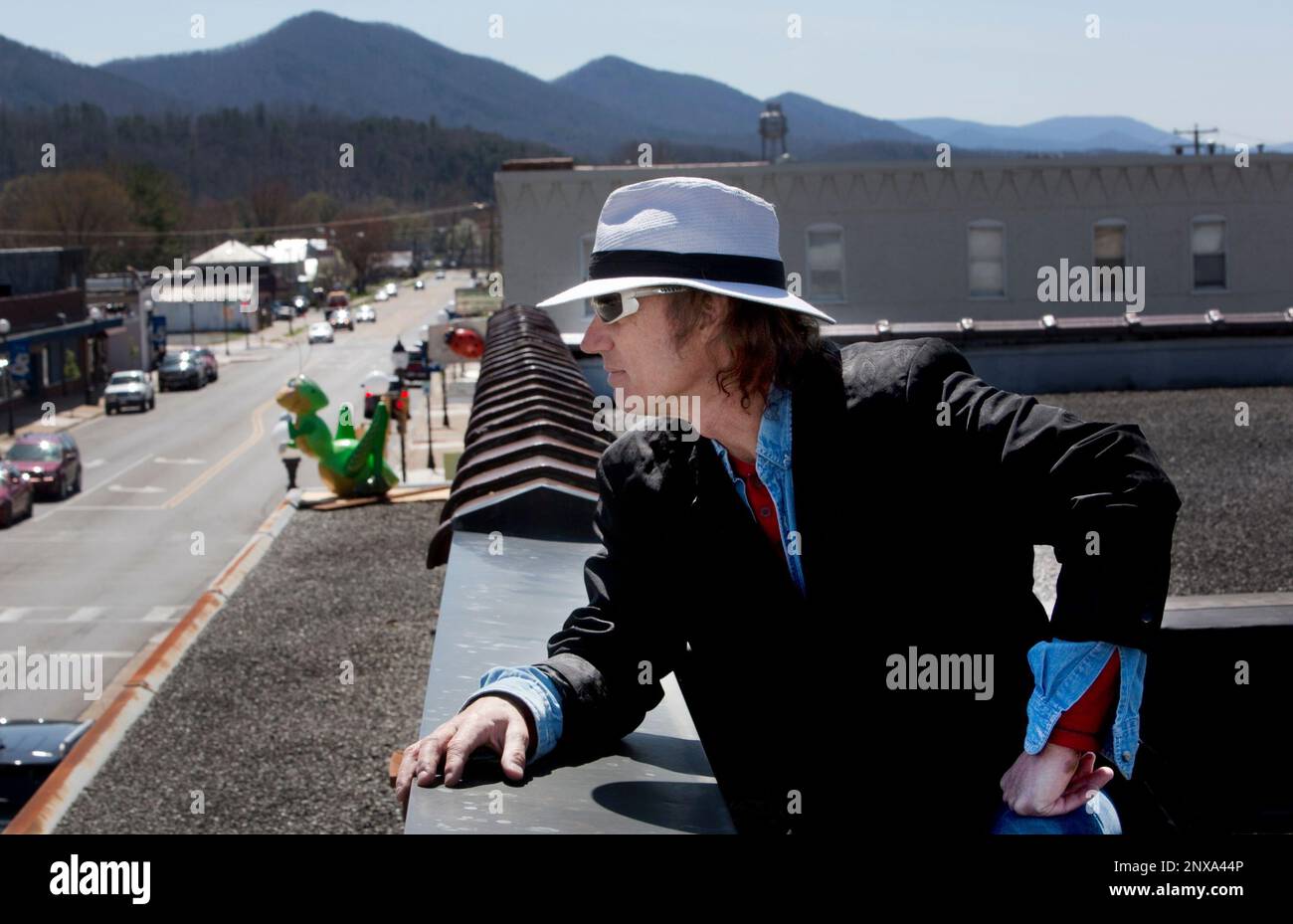 Mark Cline, a Rockbridge artist famous for his April Fool's art ...