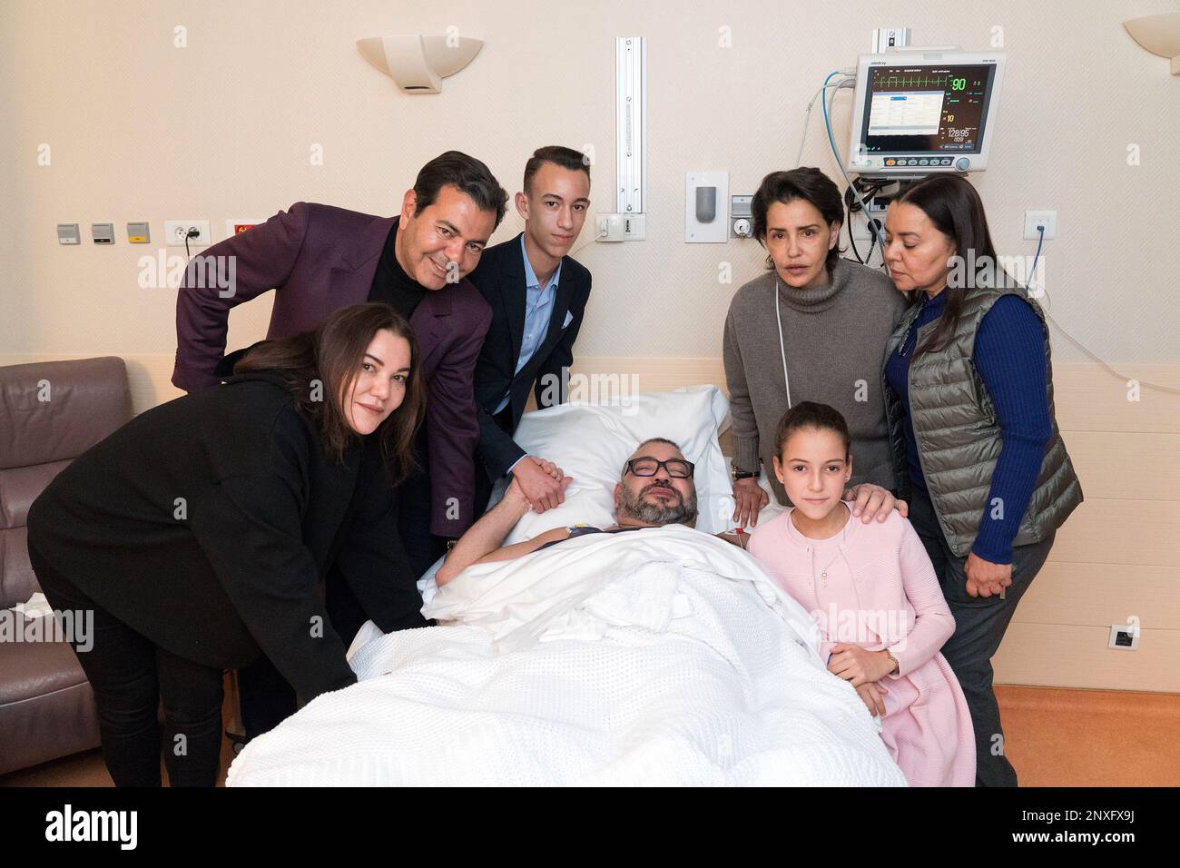 In this photo dated Monday, Feb. 26, 2018, released by the state news ...