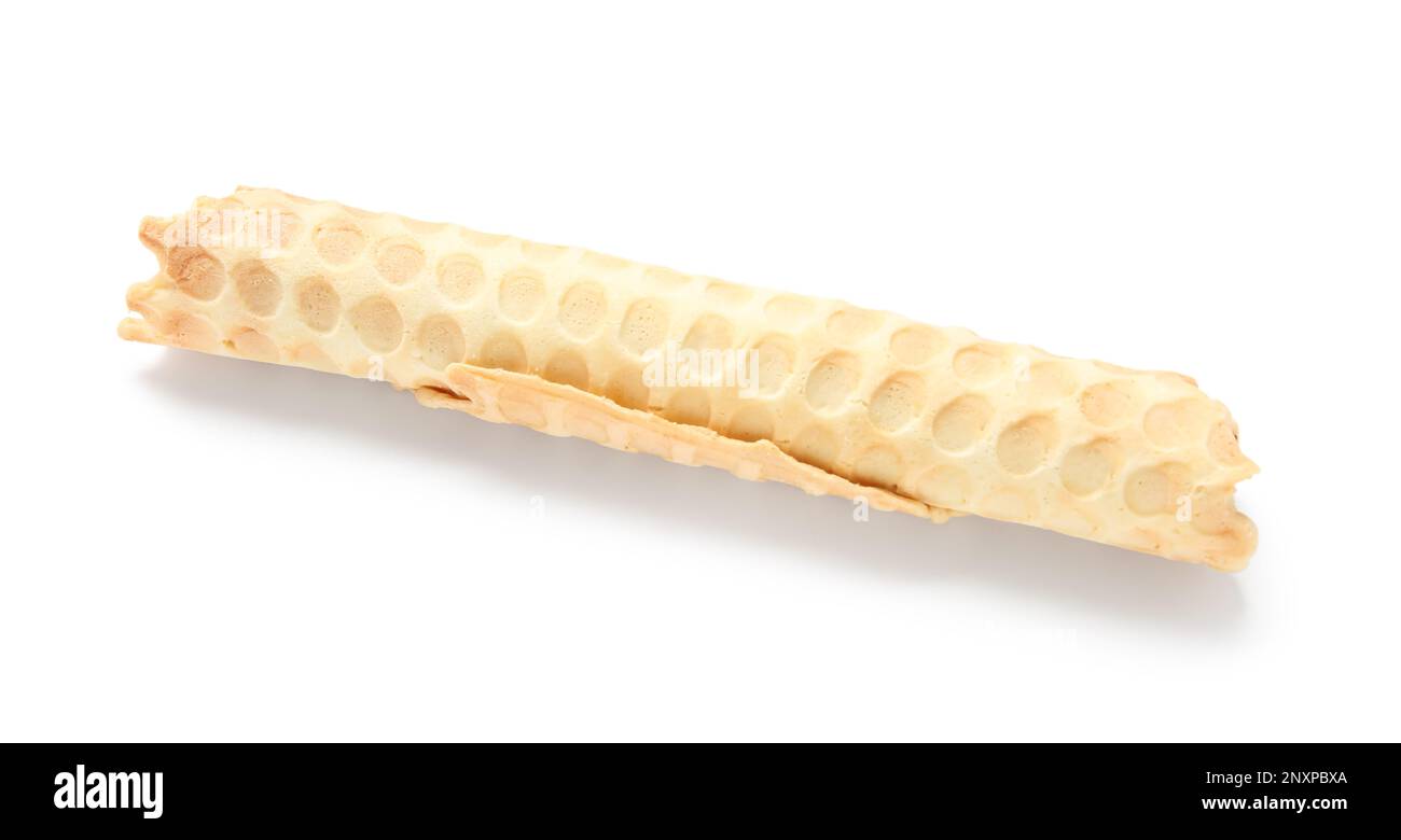 Rolled wafer Banque d'images détourées - Alamy