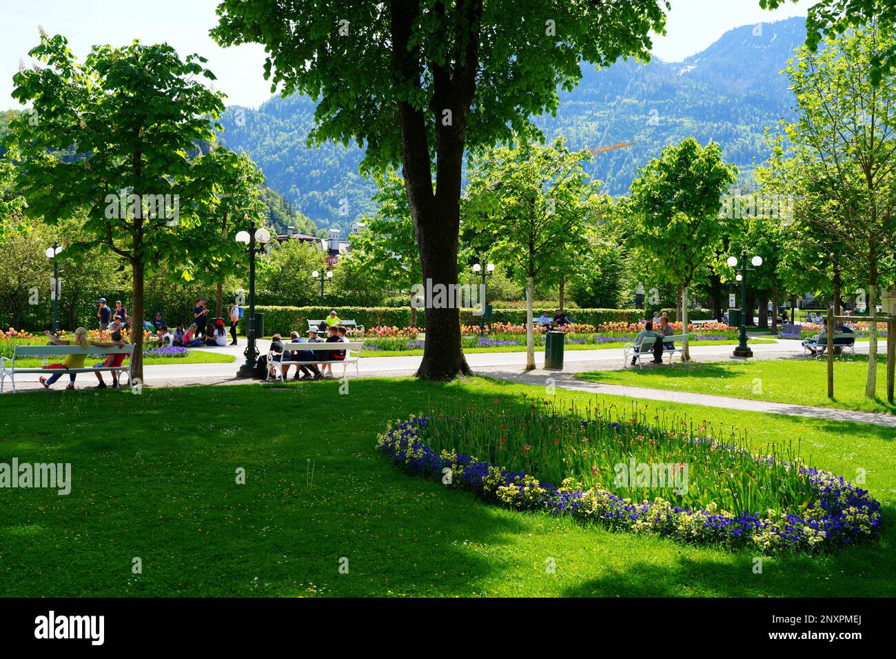 BAD ISCHL, AUTRICHE –11 MAI 2022- vue sur Bad Ischl, une ville thermale ...