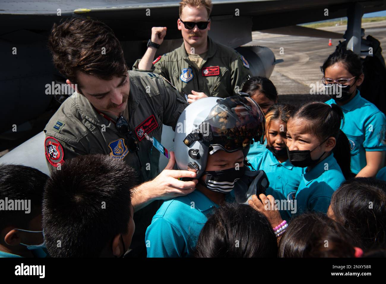 Le capitaine Jonathan « phase » Marshall, pilote du 13th Fighter ...