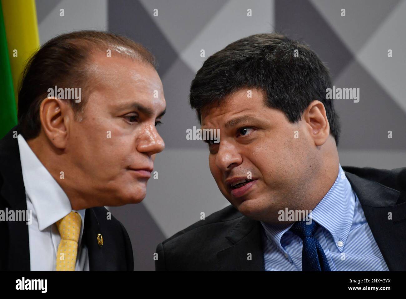 Marcelo Miller, former attorney general of the republic, accompanied by ...