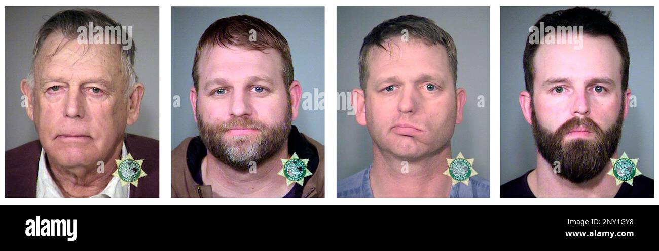 FILE - This undated, combination file photo provided by the Multnomah ...