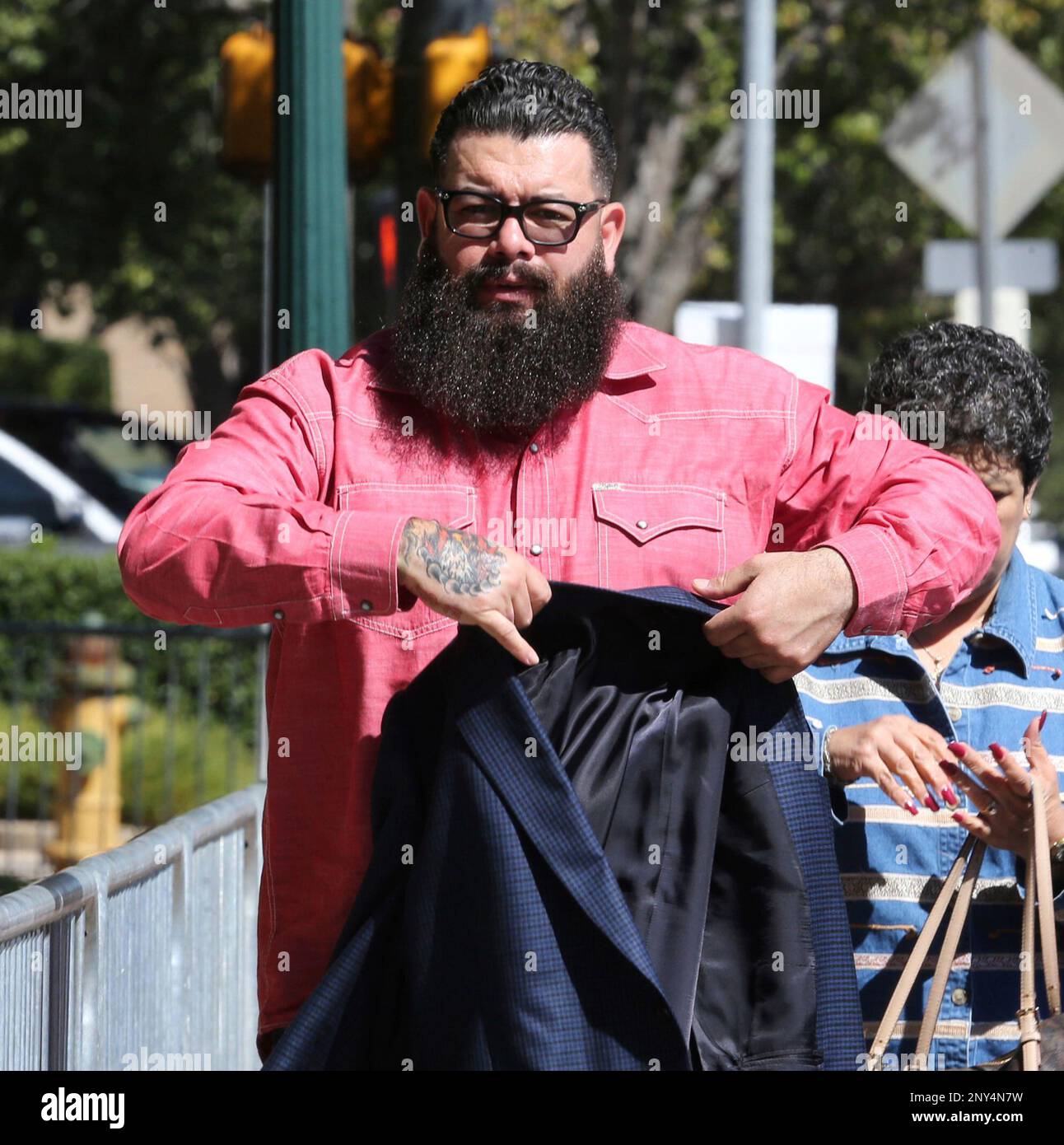 Christopher "Jake" Carrizal, arrives at the McLennan County courthouse ...