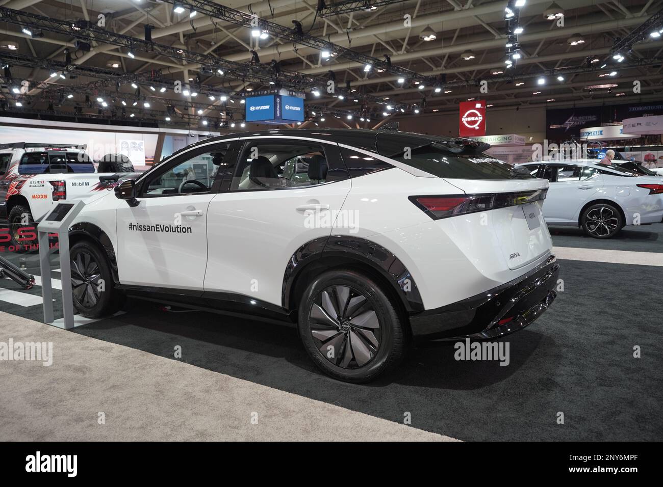 L'Ariya de Nissan est un vus multisegment compact électrique à batterie ...