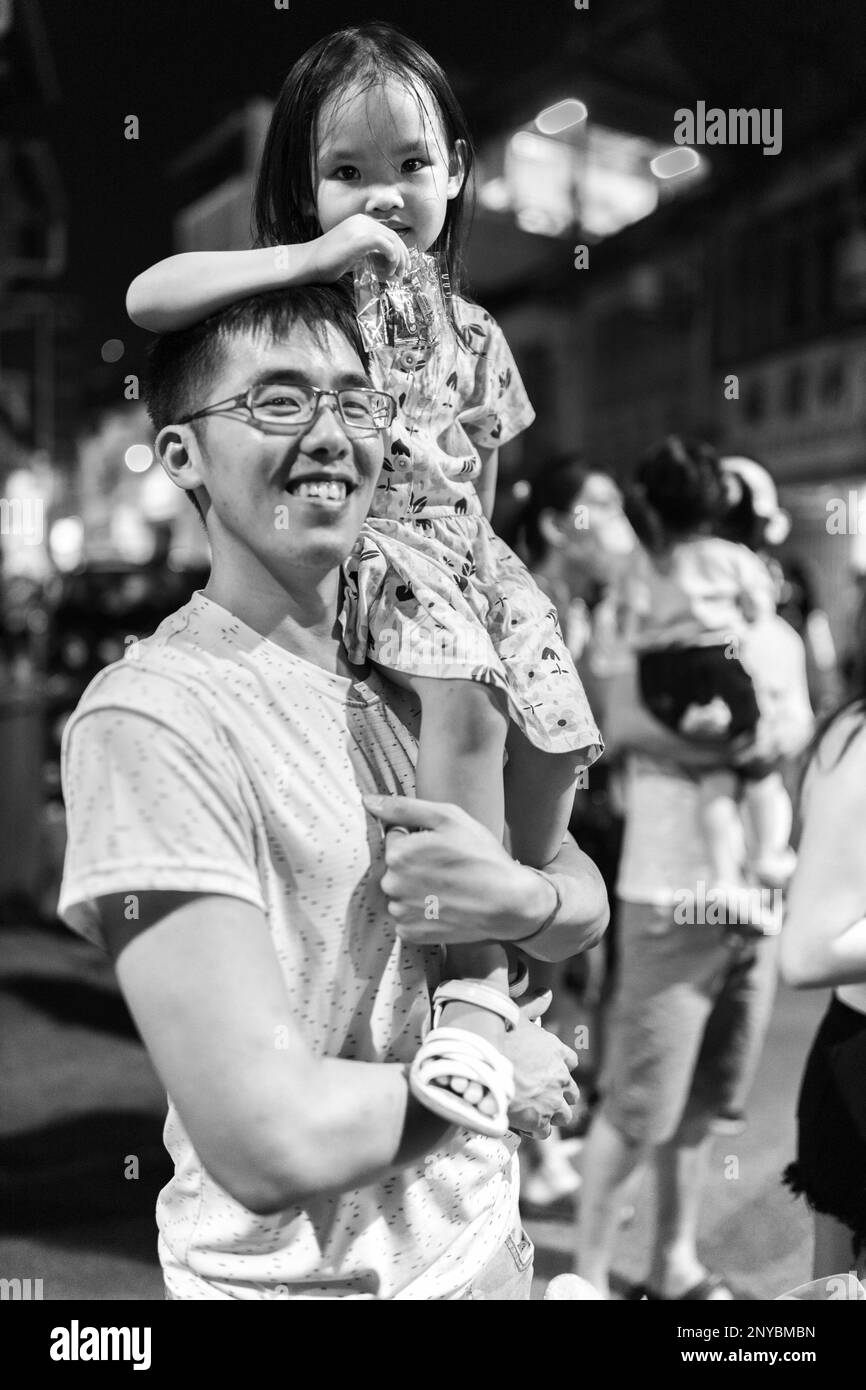 La célébration du temple Hiang Tian Shang Ti (Déité du Nord) à Kuching ...