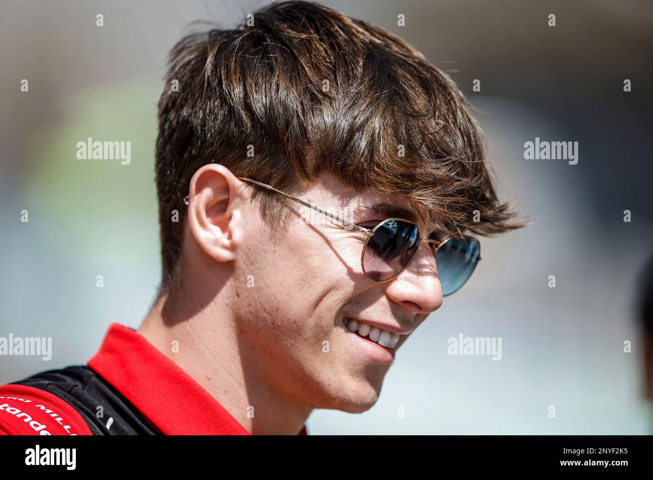 LECLERC Arthur (mco), DAMS, Dallara F2, portrait pendant la ronde 1st ... LECLERC Arthur (mco), DAMS, Dallara F2, portrait pendant la ronde 1st ...