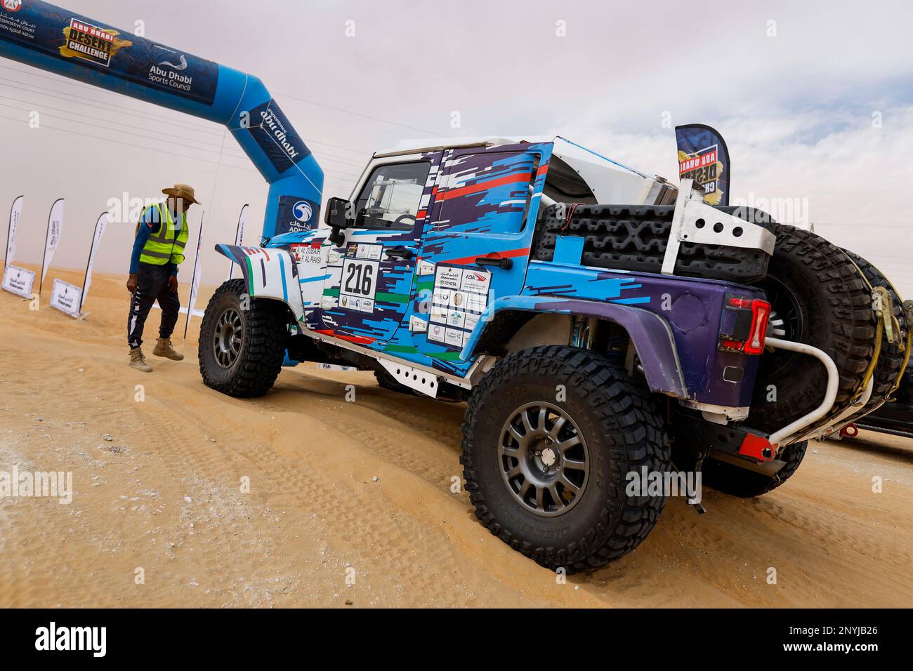 Abu Dhabi, Émirats arabes Unis. 02nd mars 2023. 216 AL ZUBAIR Abdullah ...