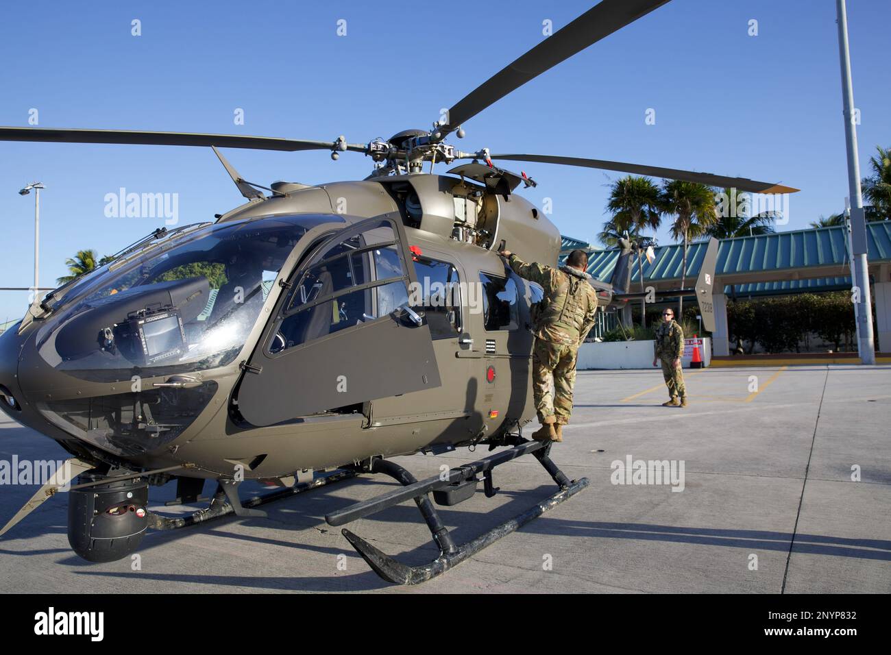 Commandant de la Garde nationale de l'Armée de Floride, l'Adjudant-chef ...