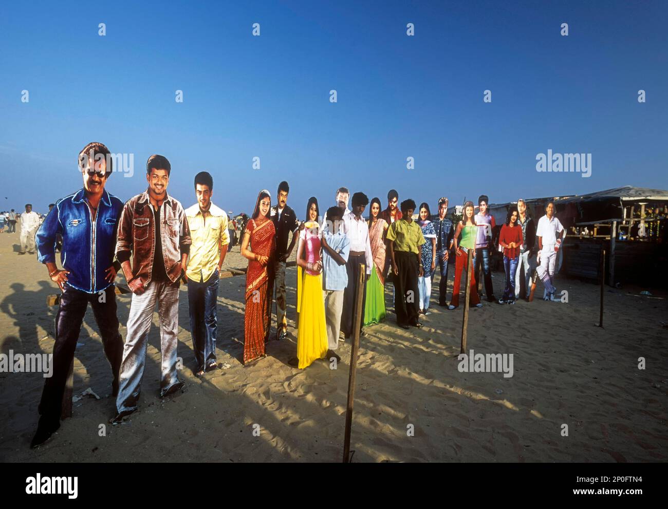 Madras beach marina beach chennai Banque de photographies et d’images à ...