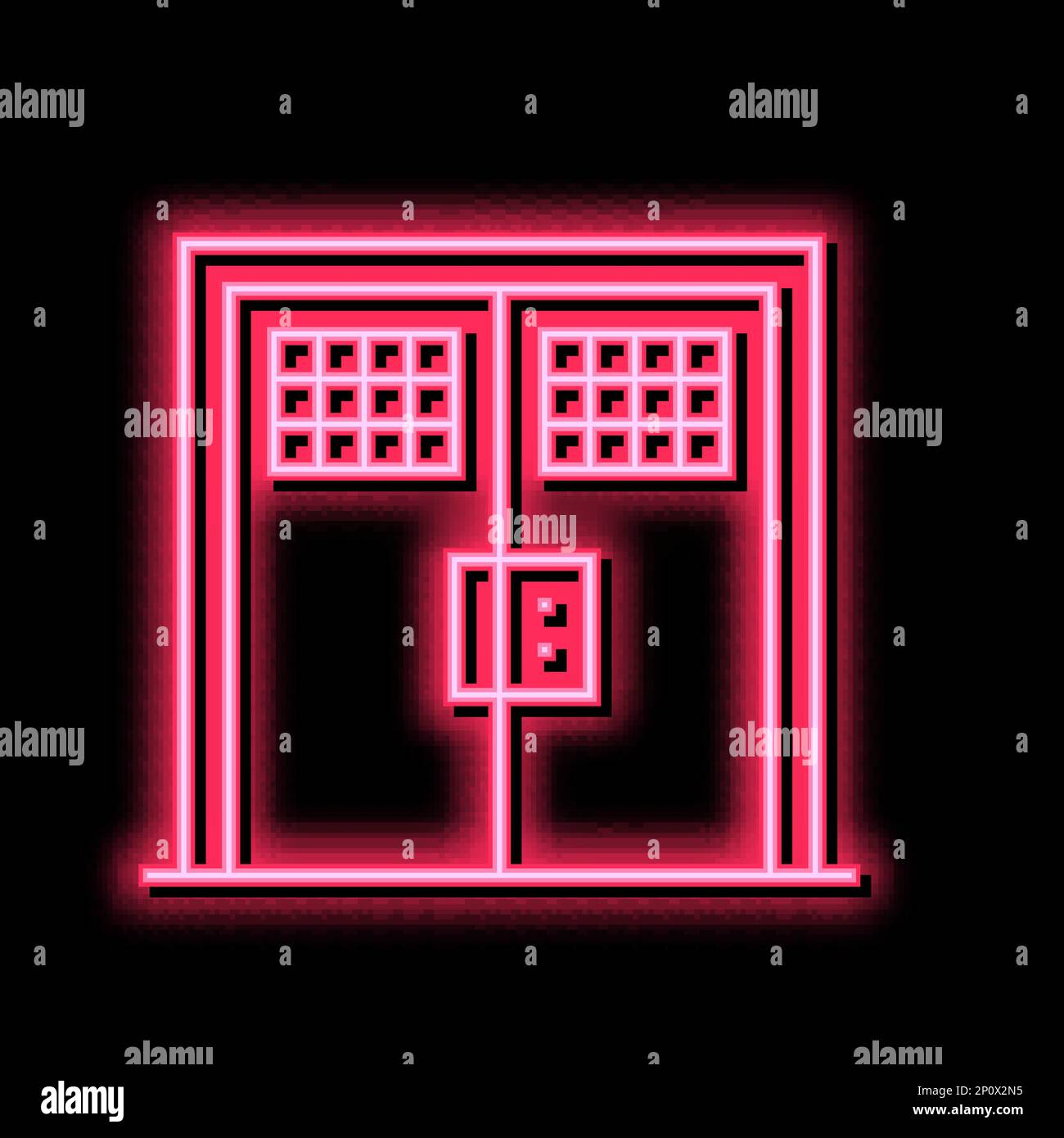 Portes de prison Banque d'images vectorielles - Alamy