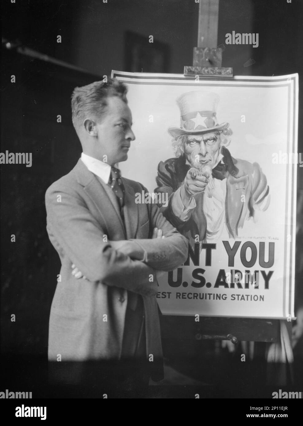 Affiche de james montgomery flagg Banque de photographies et d’images à ...