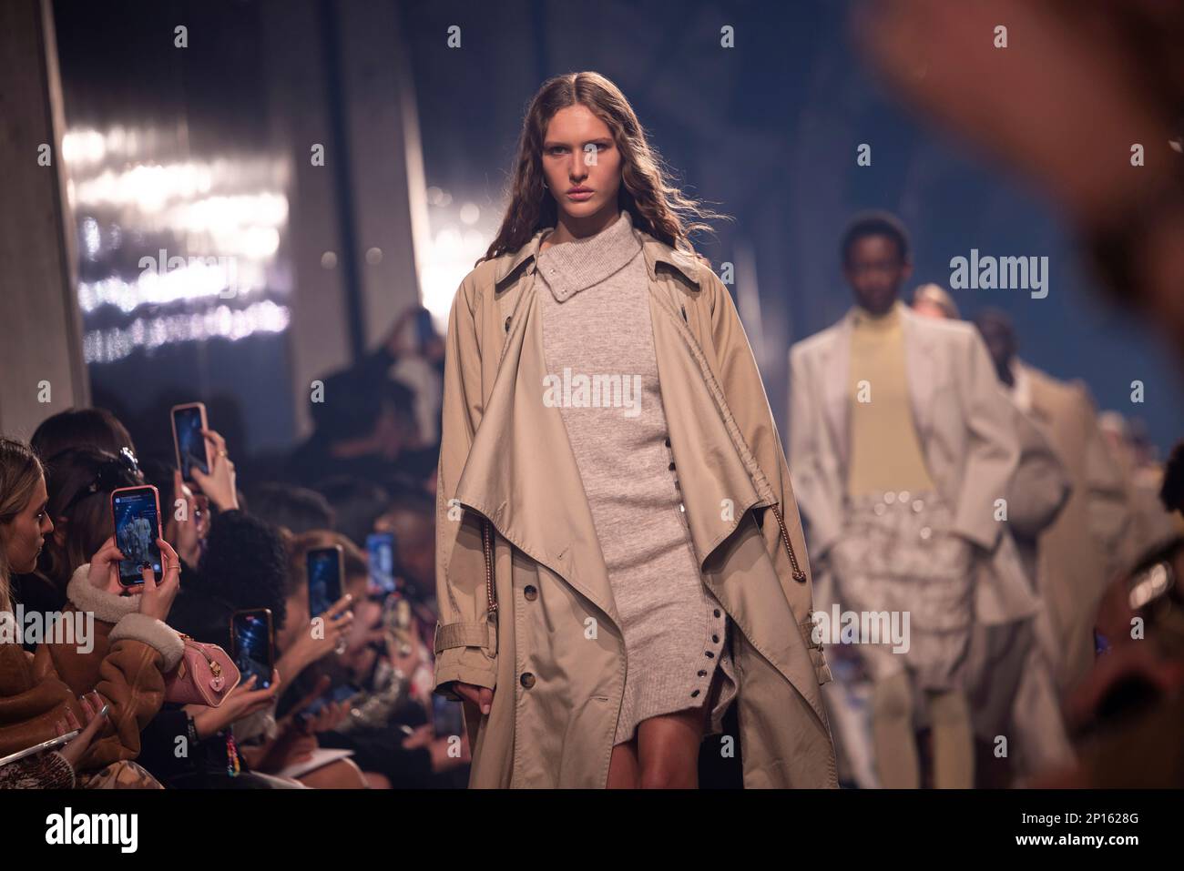Models wear creations as part of the Isabel Marant Fall/Winter 2023 ...