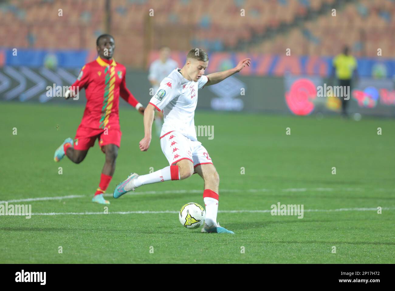 Égypte, Le Caire 03 mars 2023 - le joueur de Brighton & Hove Albion F.C. Samy Chouchane de ...