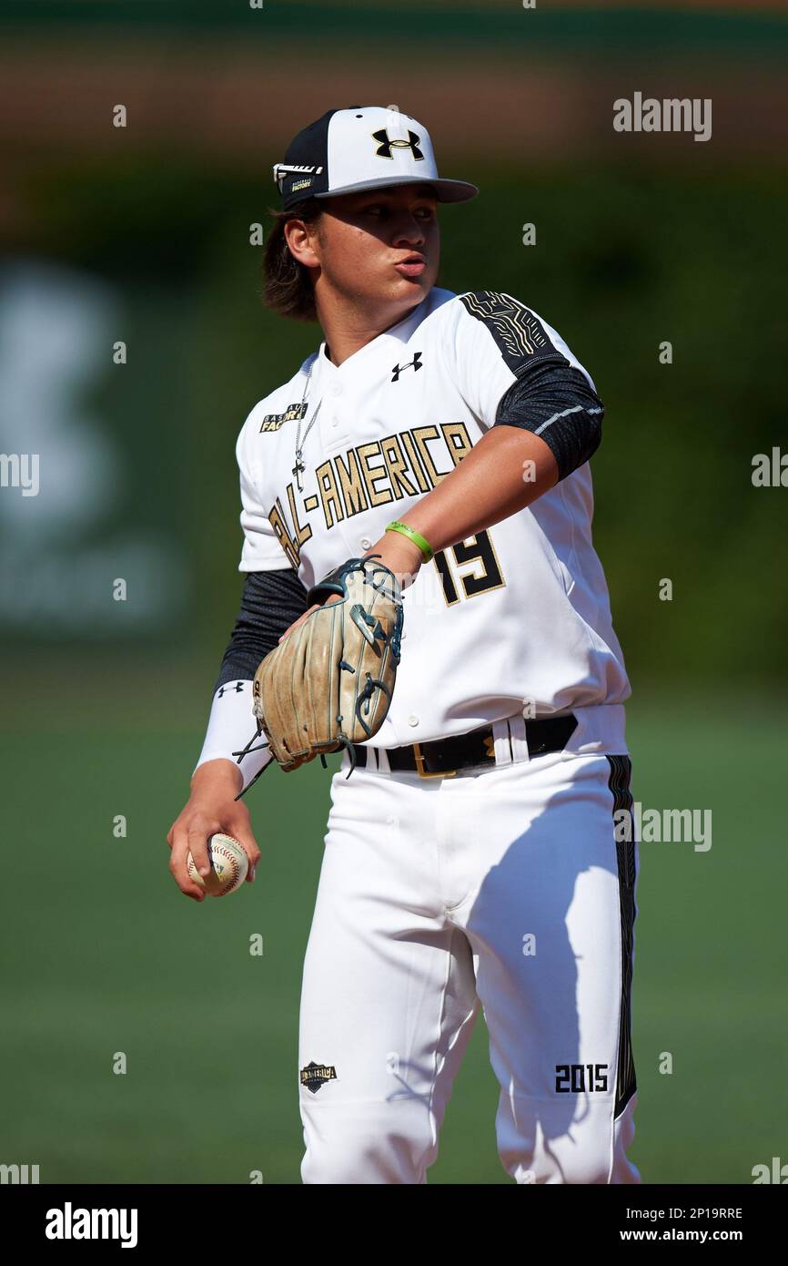 Bo Bichette (19) of Lakewood High School in Tierra Verde, Florida ...
