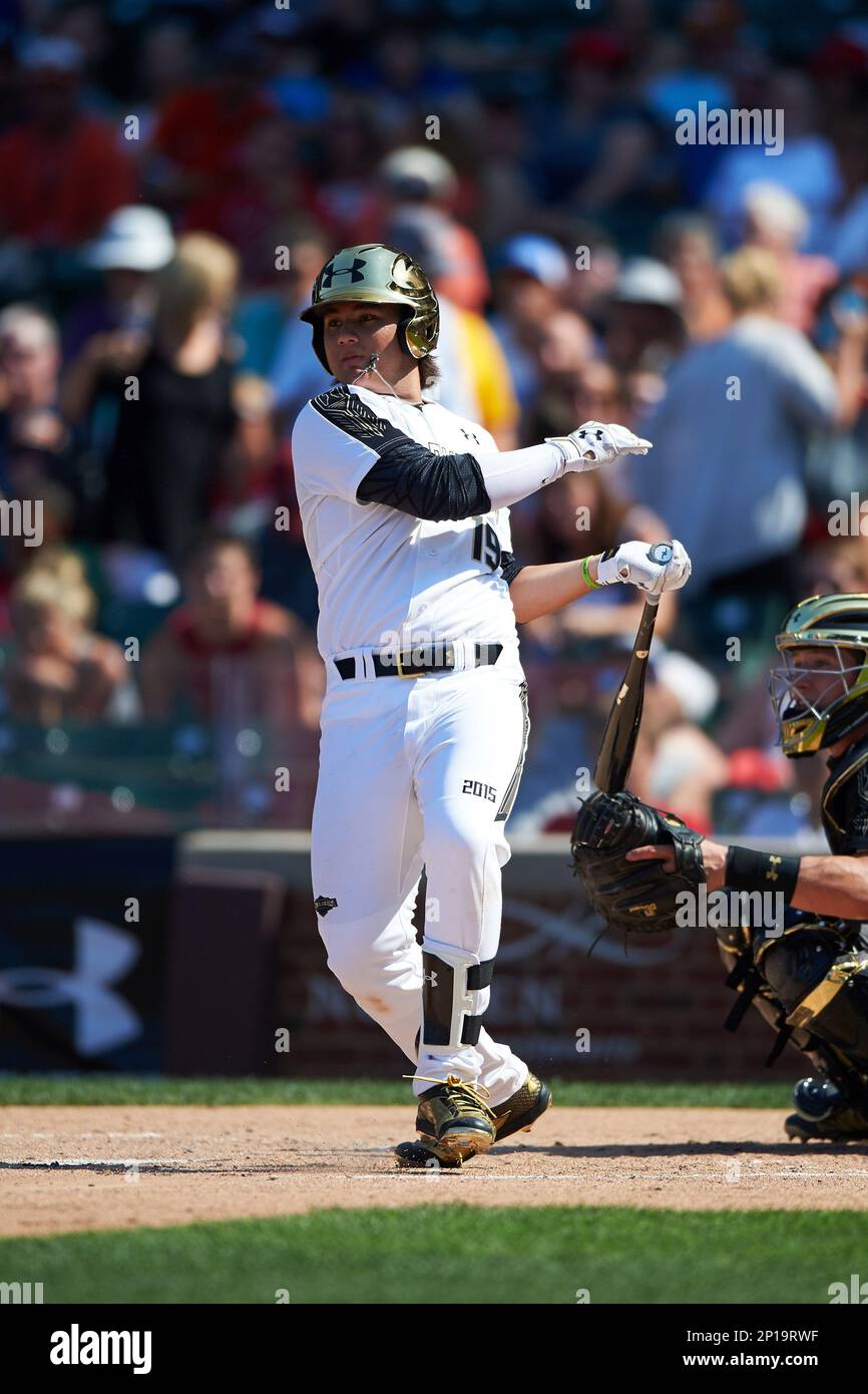 Bo Bichette (19) of Lakewood High School in Tierra Verde, Florida ...