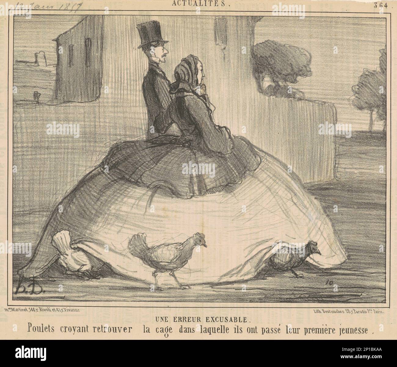 Femme crinoline xixe siècle Banque de photographies et d’images à haute ...