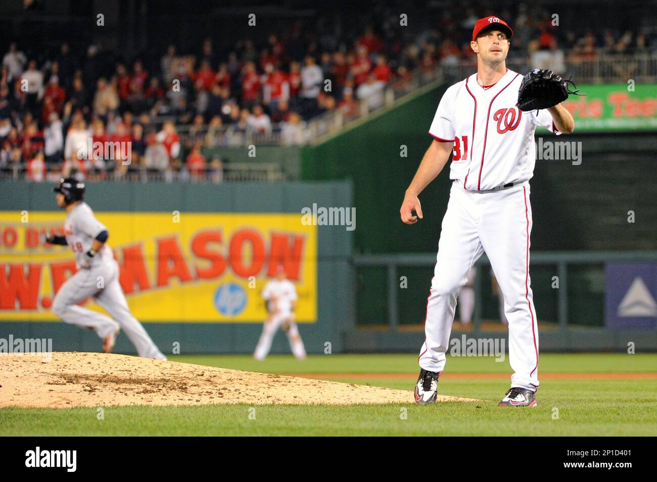 11 May 2016: Washington Nationals starting pitcher Max Scherzer (31 ...