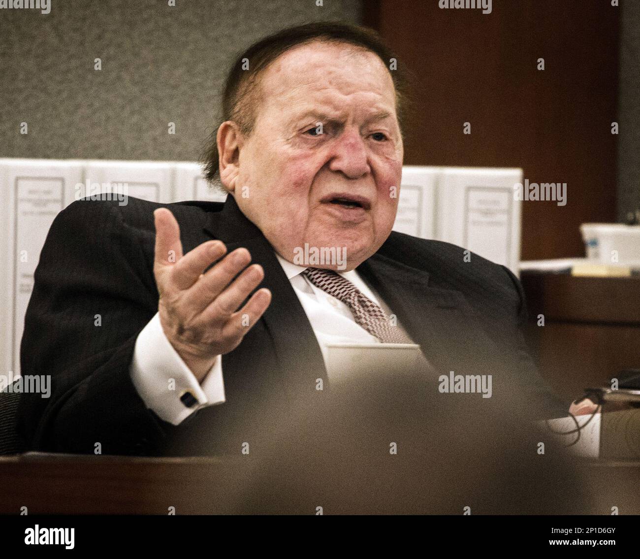 FILE - In this April 28, 2016 file photo, Las Vegas Sands Corp ...