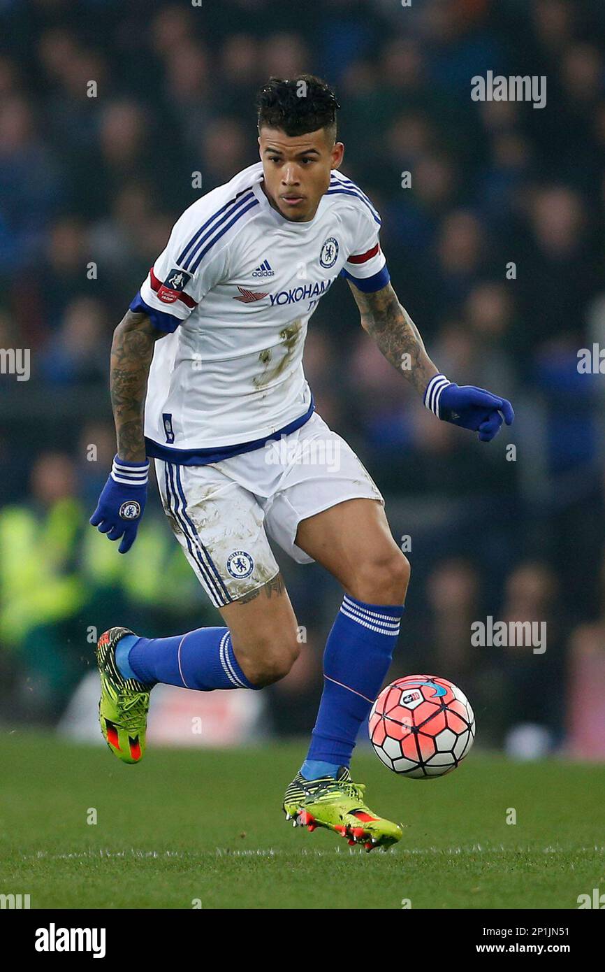 March 12, 2016 - Liverpool, United Kingdom - Kennedy of Chelsea during ...