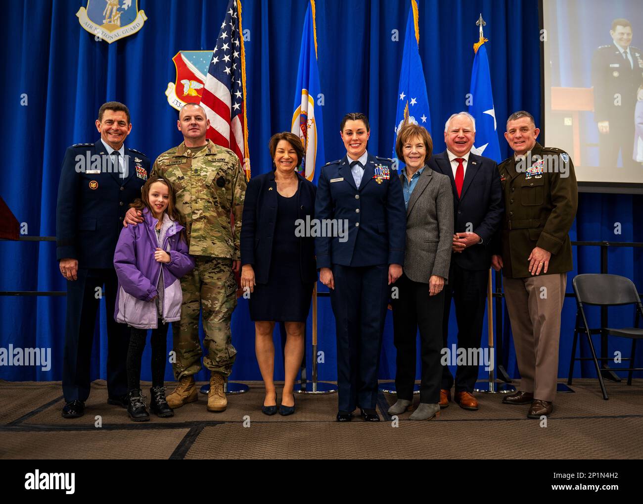 ÉTATS-UNIS Katie Lunning, Maj. De la Force aérienne, 133rd Medical ...