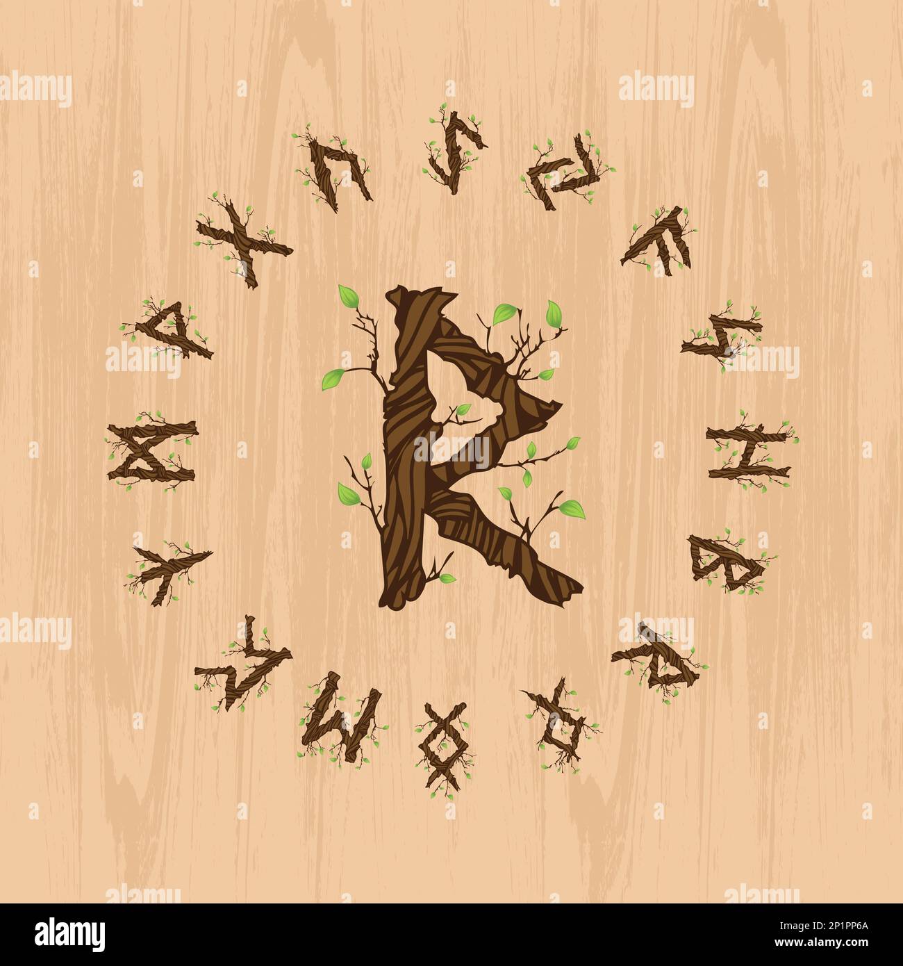 Viking runes Banque de photographies et d’images à haute résolution ...