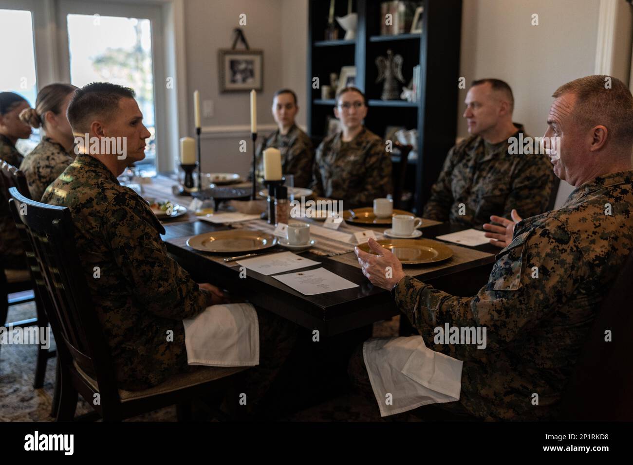 ÉTATS-UNIS Corps de marine Brig. Le général Michael E. McWilliams ...