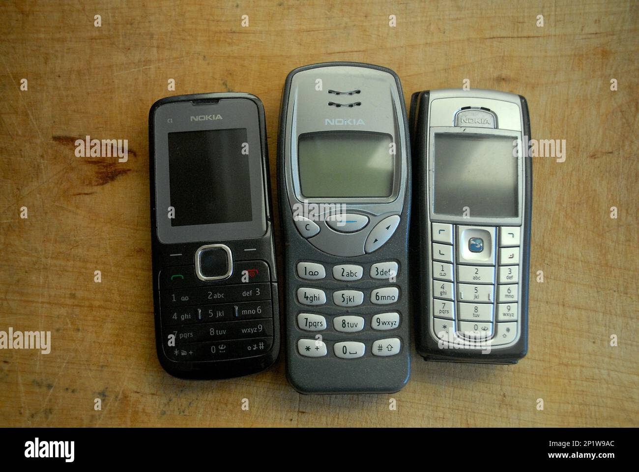 Copenhague /Danemark/04 mars 2023/ancien téléphone mobile ou portable ...