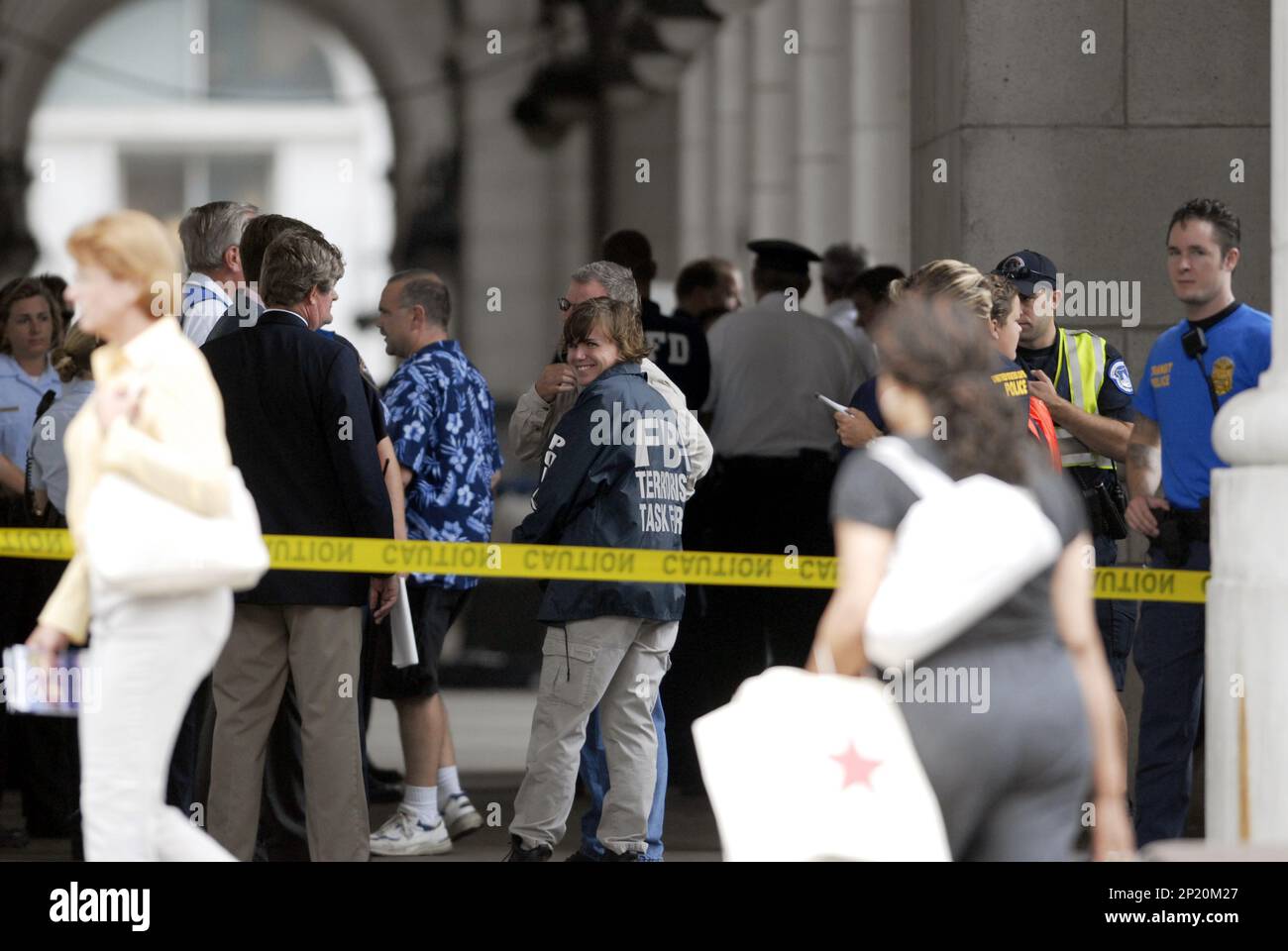 Police, Fire & Rescue along with federal and local bomb units ...