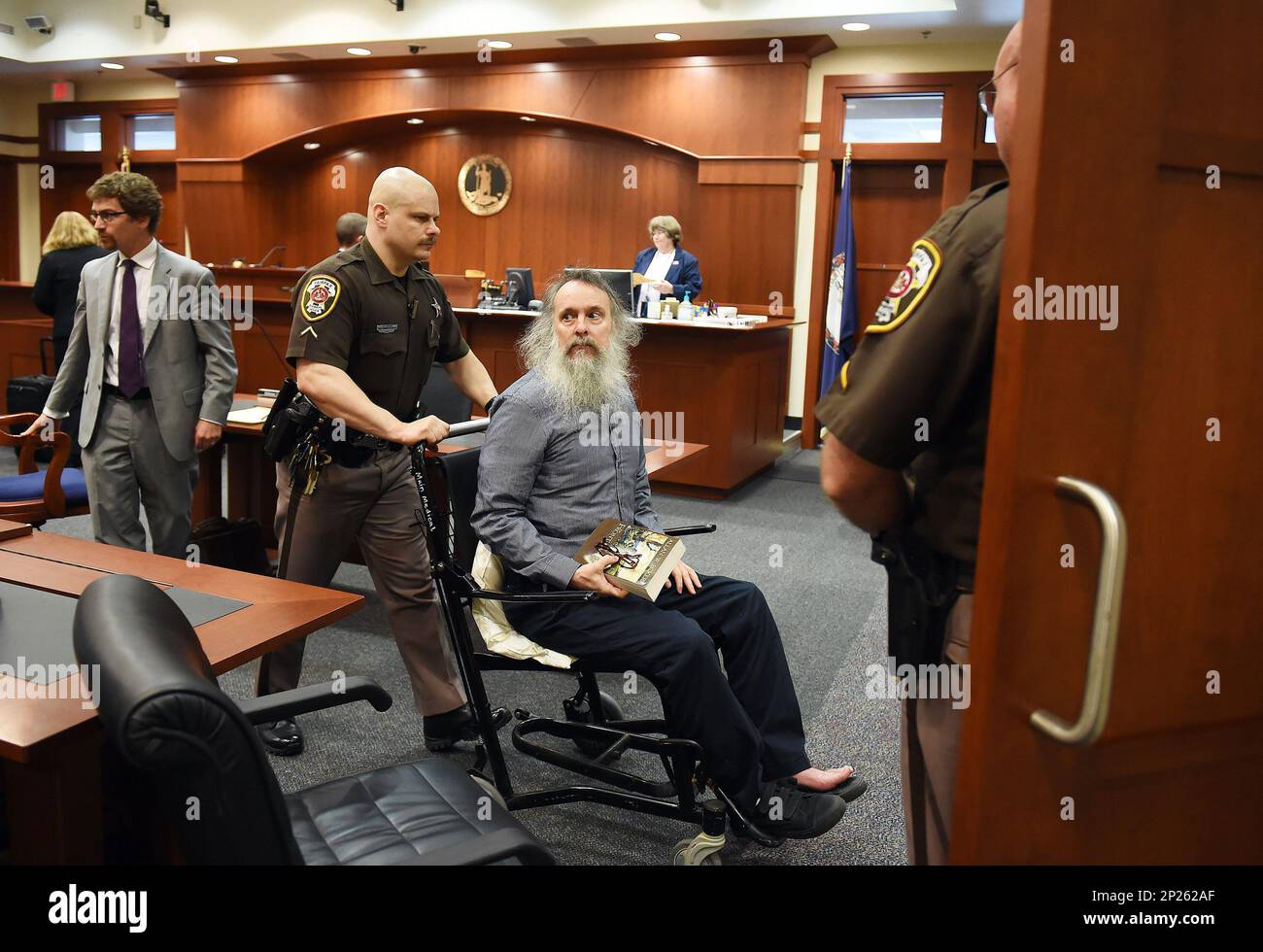Charles Severance appears at his trial in Fairfax County Circuit Court ...