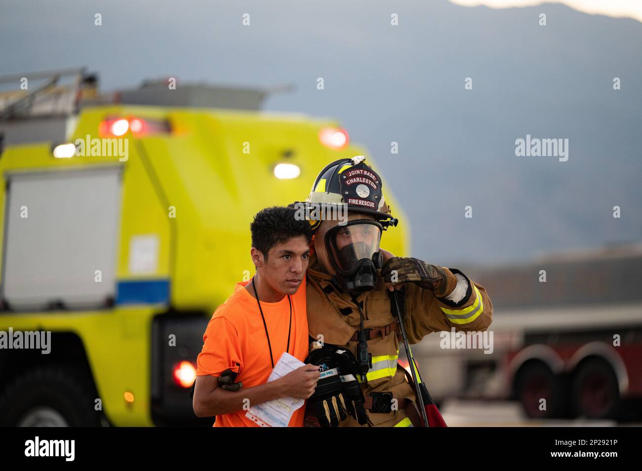 Aircraft fire trainer Banque de photographies et d’images à haute ...