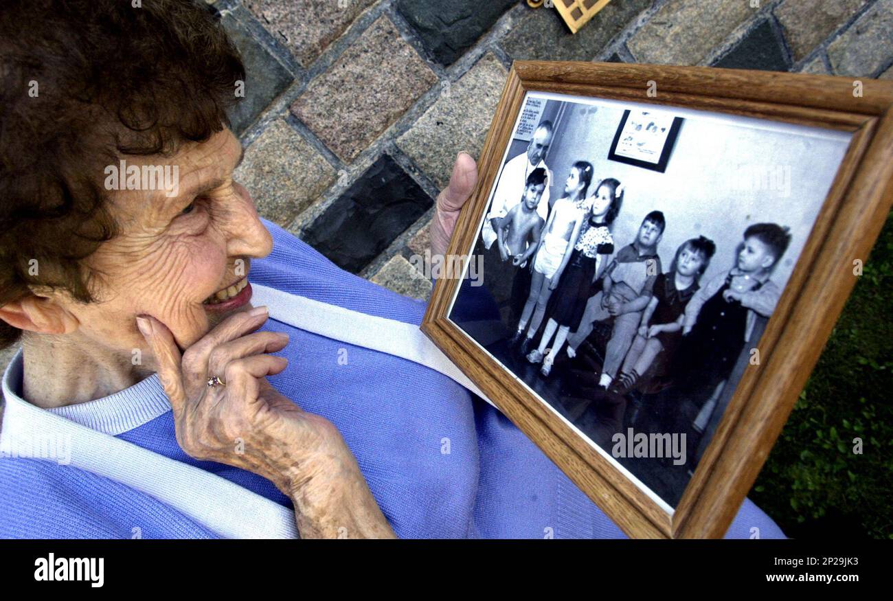 In this June 24, 2005 photo, Veda Ponikvar, long time resident of ...