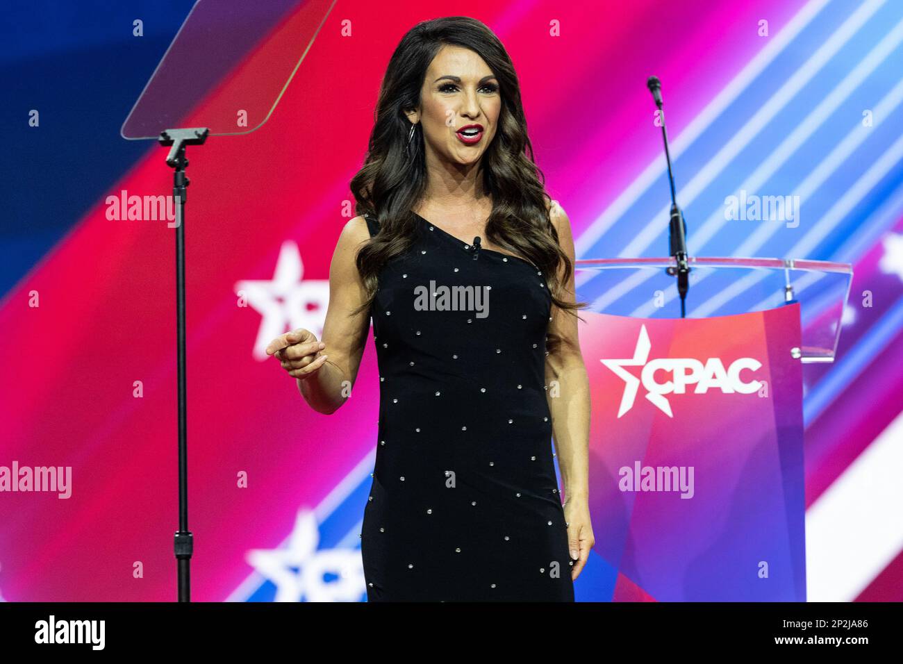 Le congressiste Lauren Boebert parle de la conférence de 3rd jours du ...