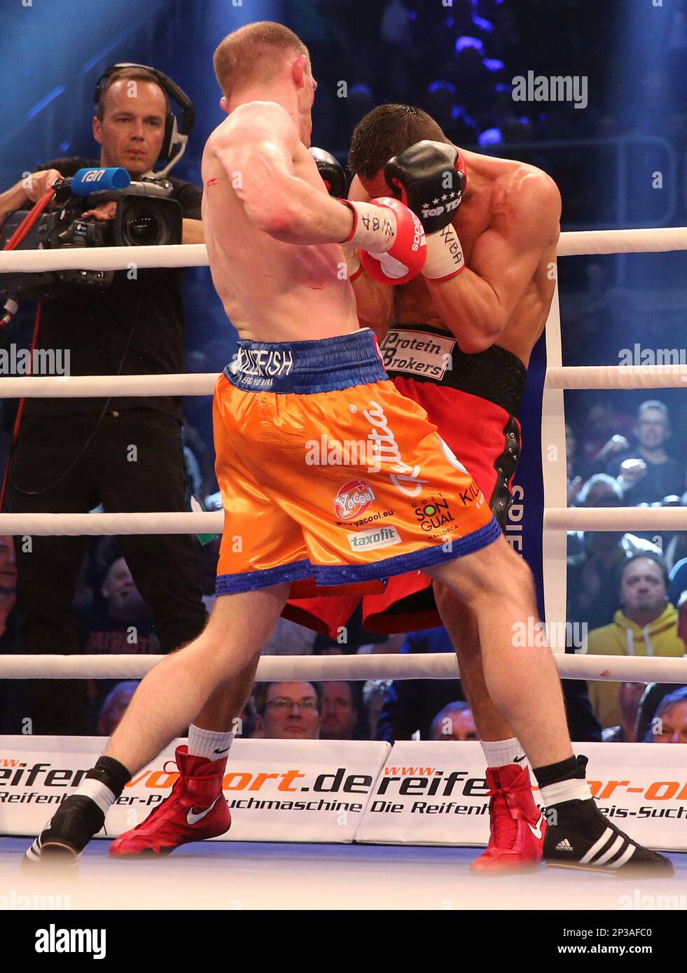 In this Saturday March 21, 2015 picture German WBA light heavyweight ...