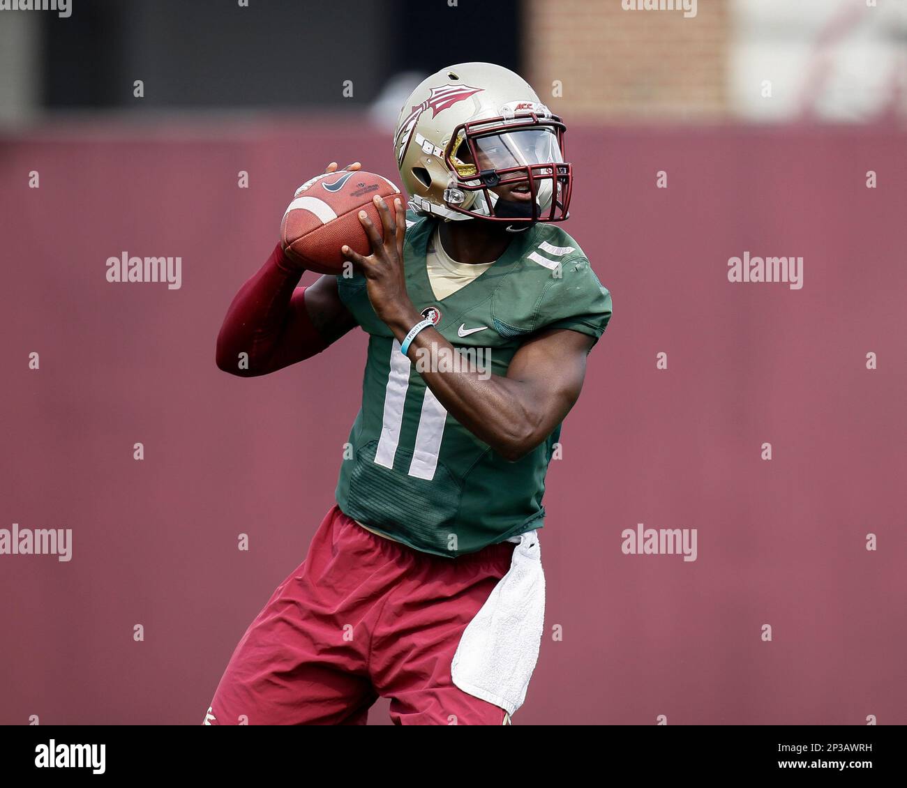 Florida State Quarterback John Franklin III (11) during the team's ...