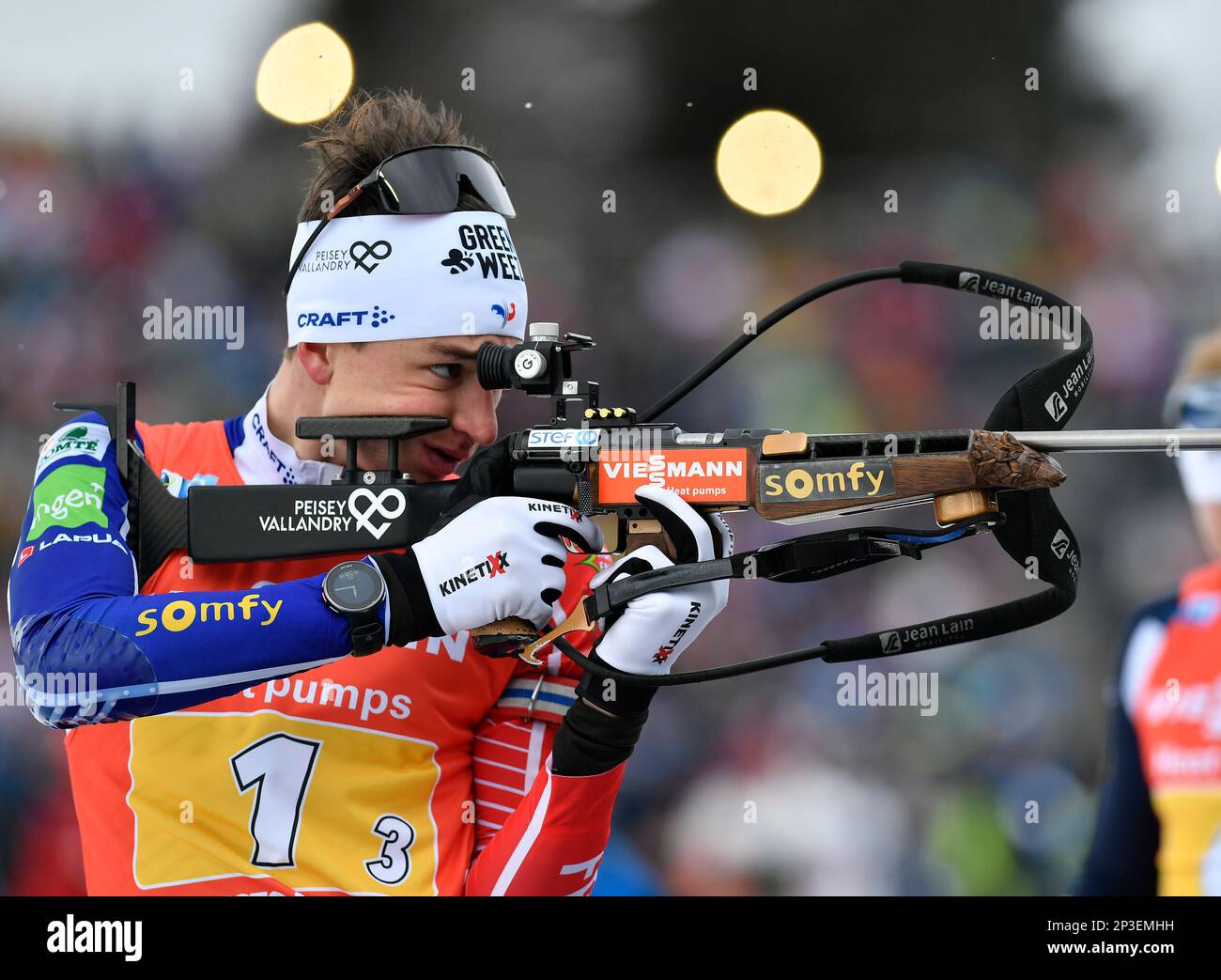 Course de la coupe du monde de biathlon - relais mixte, 5 mars 2023 ...