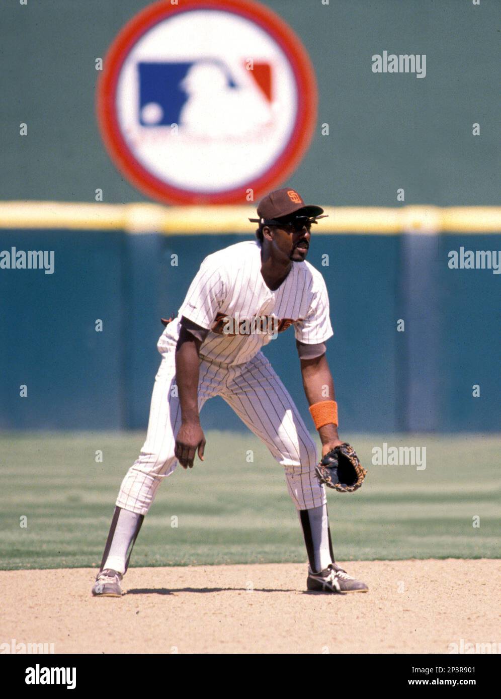 San Diego Padres Garry Templeton (1) during a game from the1988 season ...