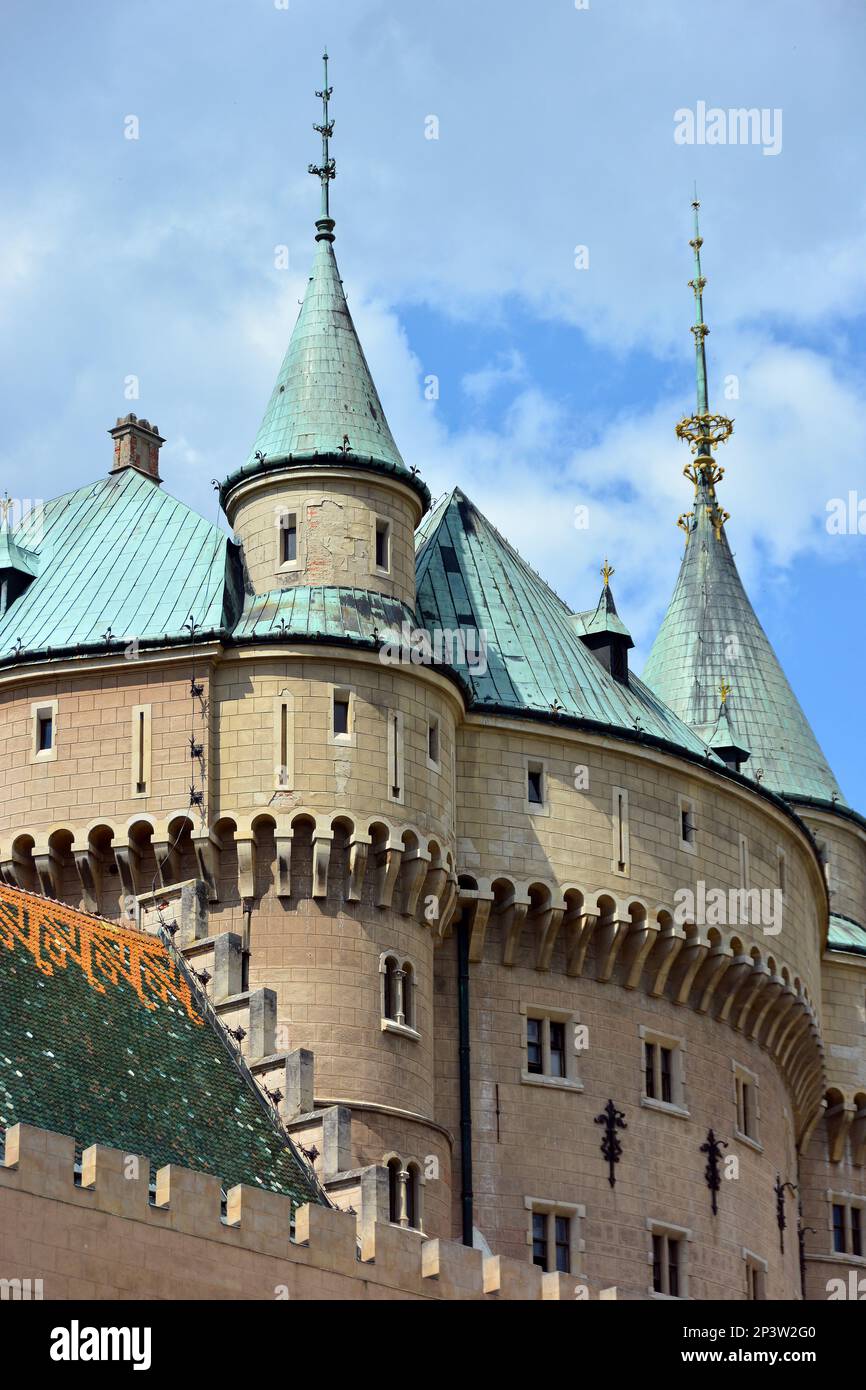 Château de Bojnice, Bojnický zámok, Bajmóci vár, Bojnice, Bajmóc ...