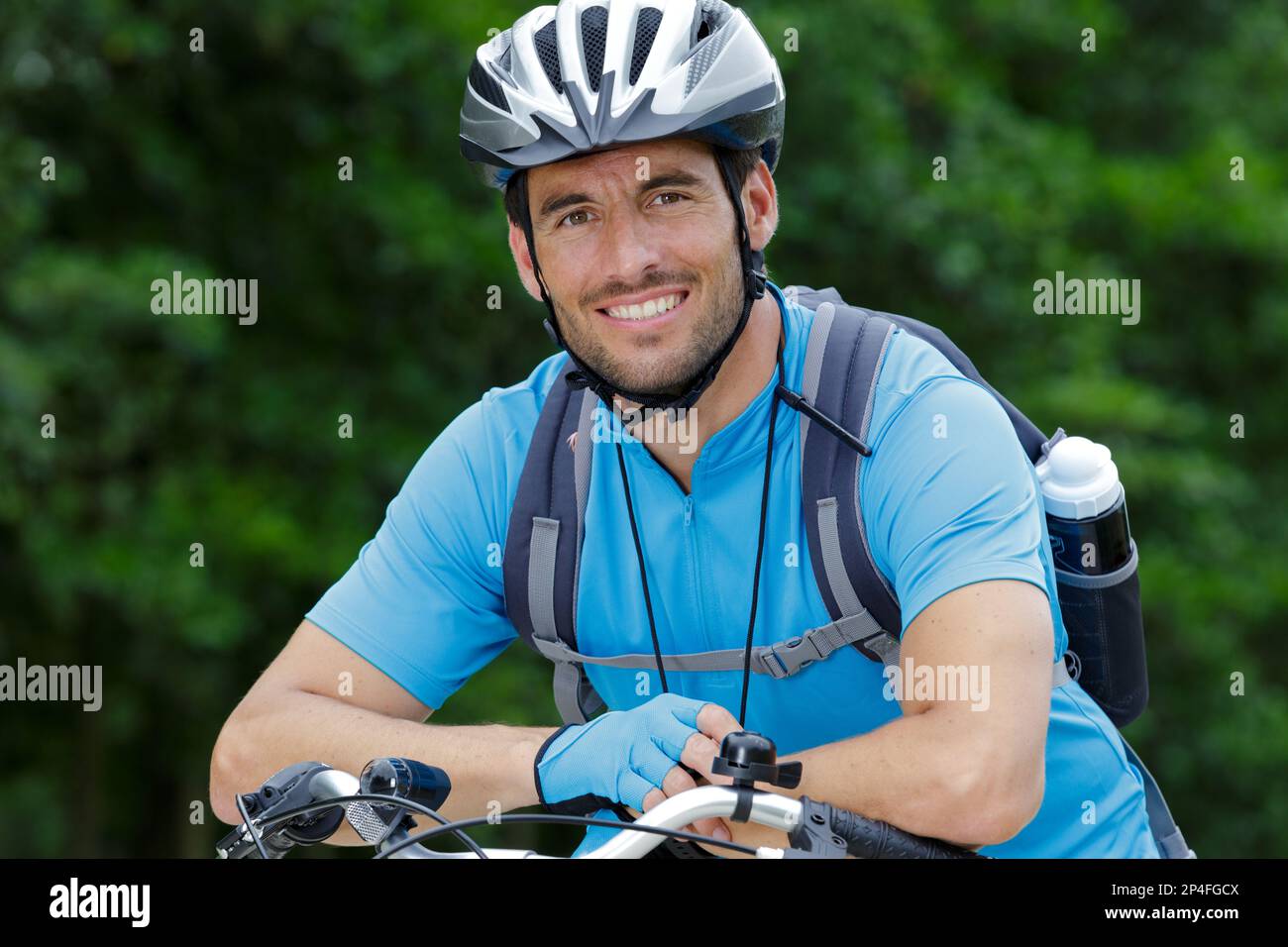 Cyclist wearing lycra Banque de photographies et d’images à haute ...