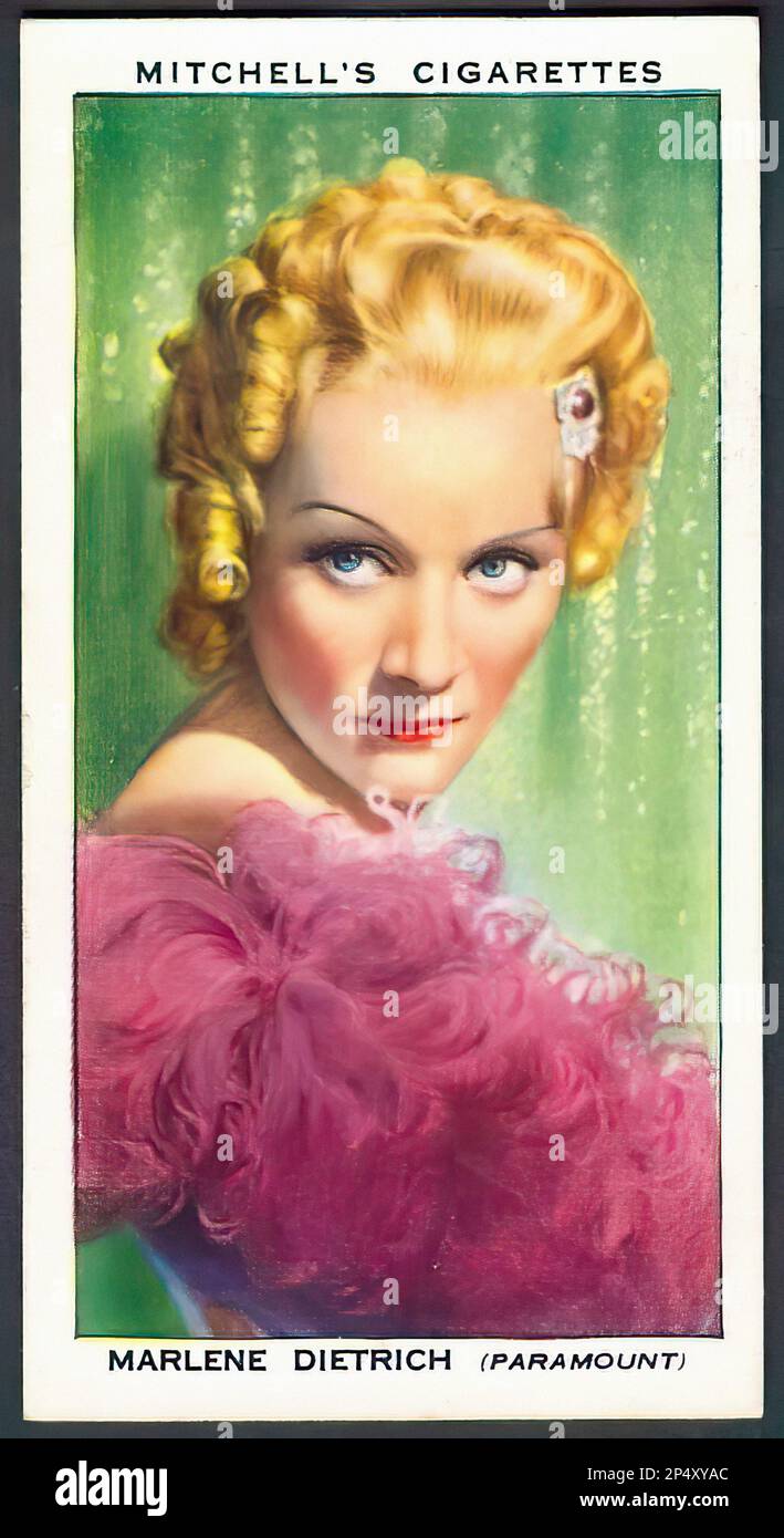 Marlene dietrich silver screen Banque de photographies et d’images à ...