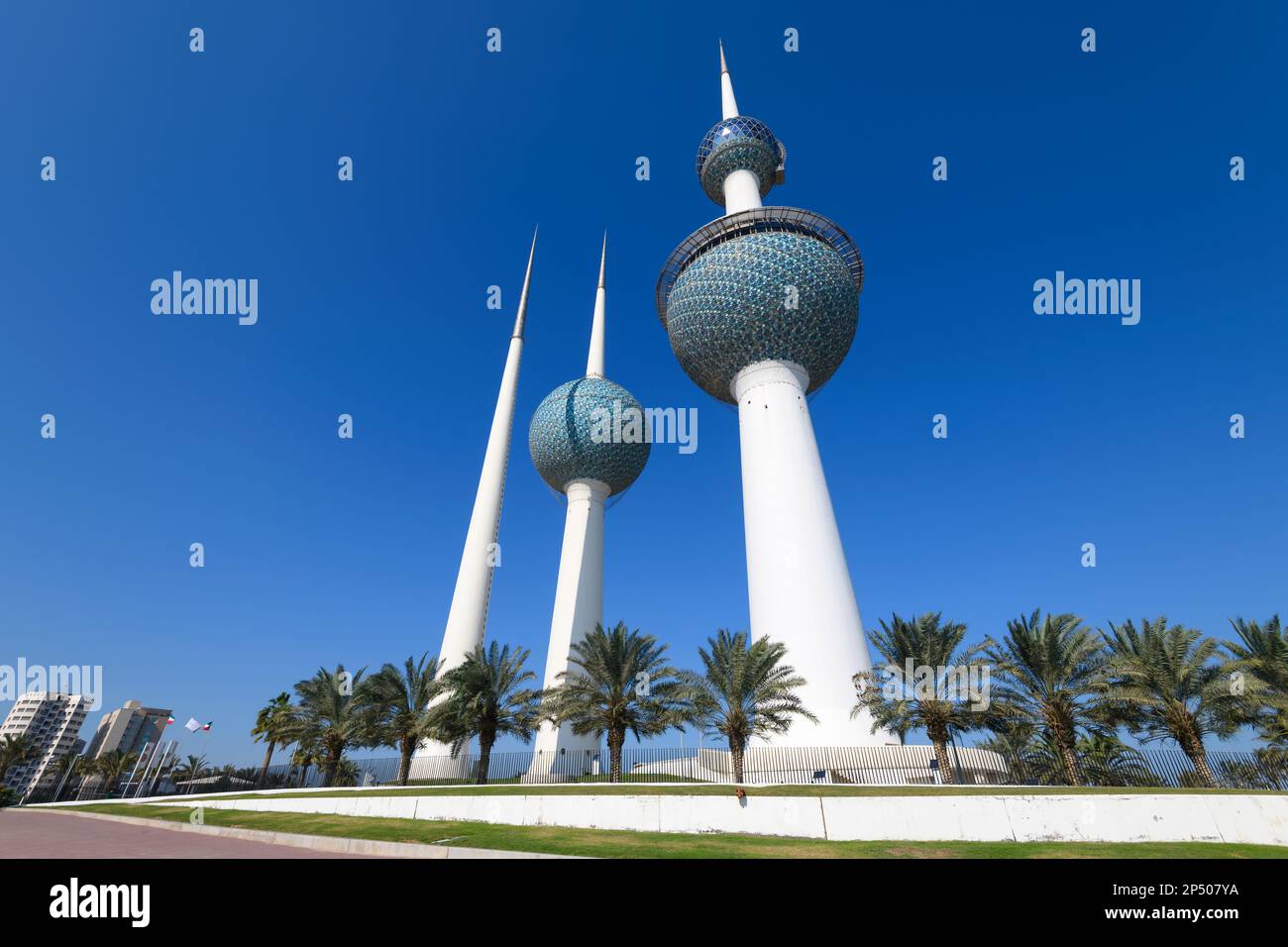 Kuwait Towers, également connu sous le nom de Kuwait Water Towers et ...
