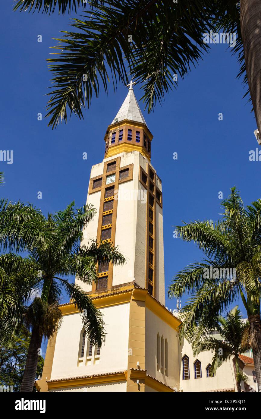 Goiania, Goias, Brésil – 05 mars 2023 : la cathédrale métropolitaine de ...