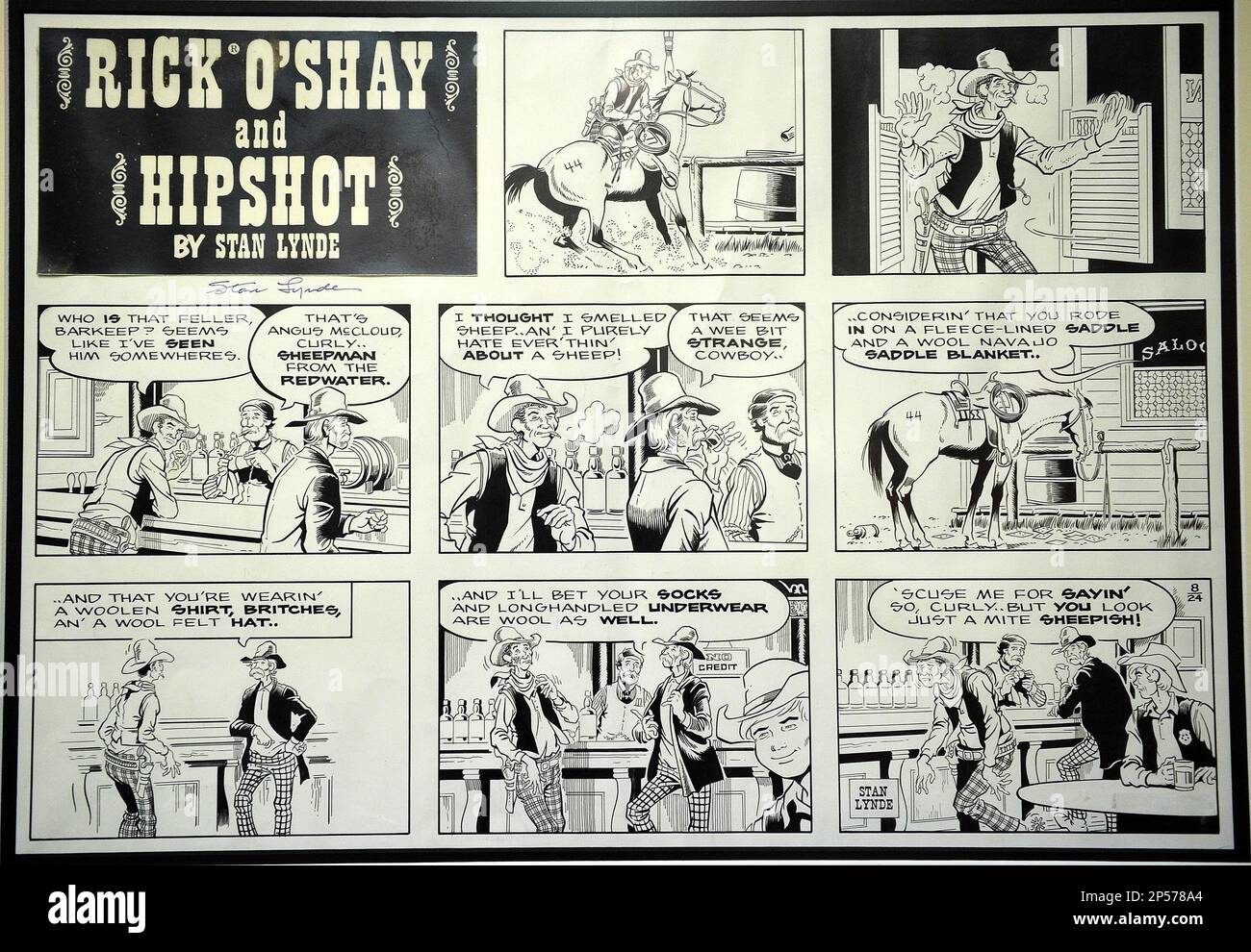 FILE - This Nov. 9, 2012 photo shows one of the comic strips created by ...
