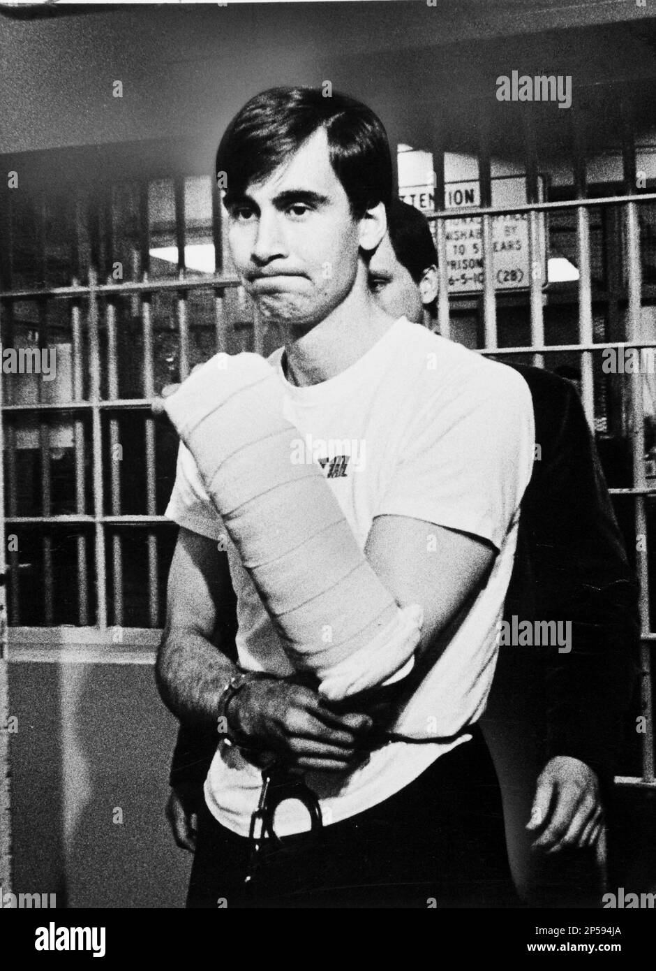 FILE - This 1988 file photo shows Addam Swapp in custody. Swapp, the ...