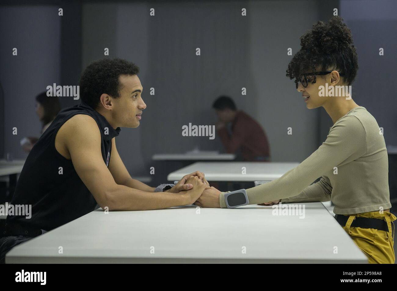 L'ARK, de gauche à droite: Miles Barrow, Stacey Read, on n'était pas ...