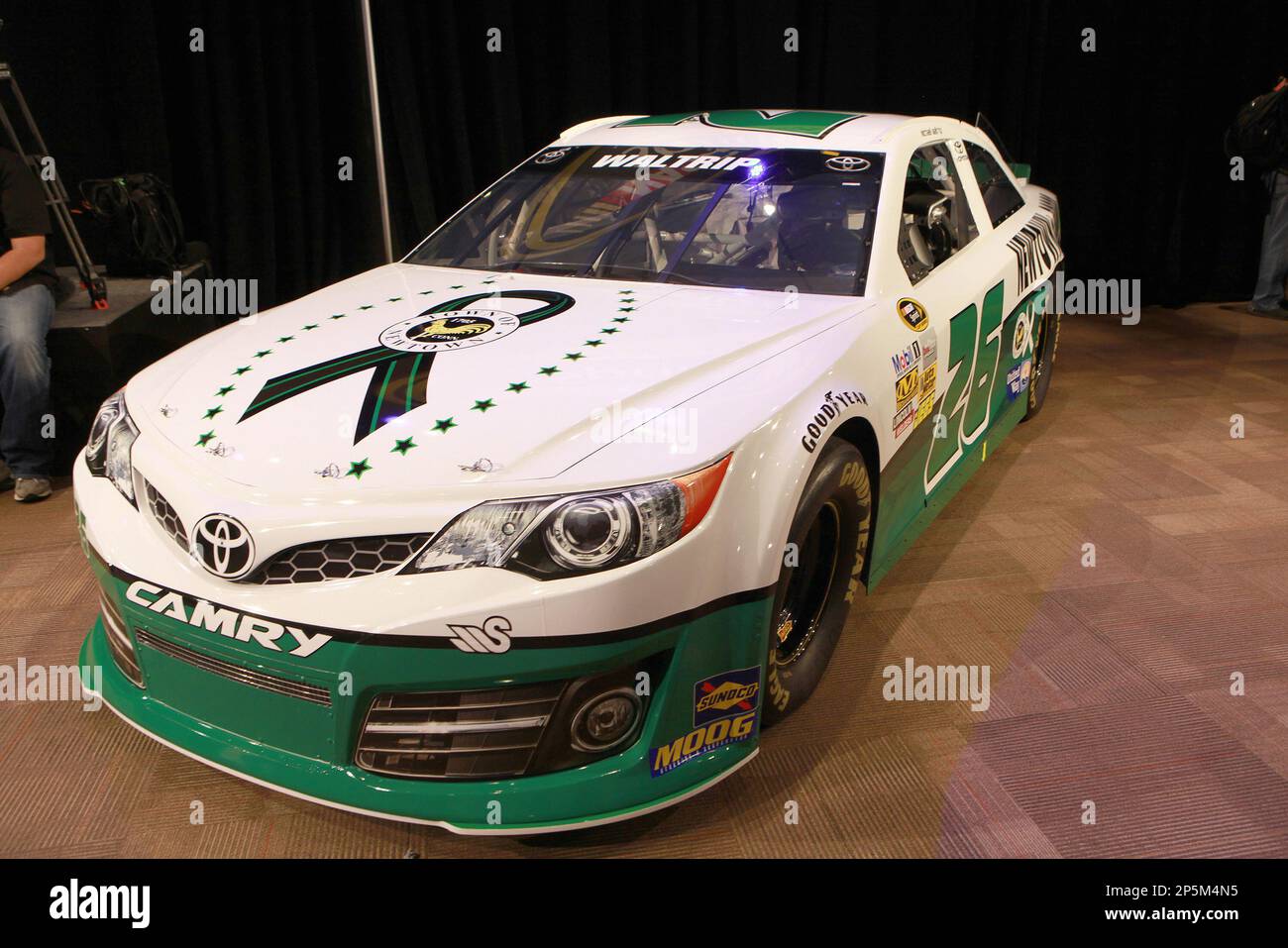 NASCAR's new Gen6 car is shown during the NASCAR Media Day event at ...